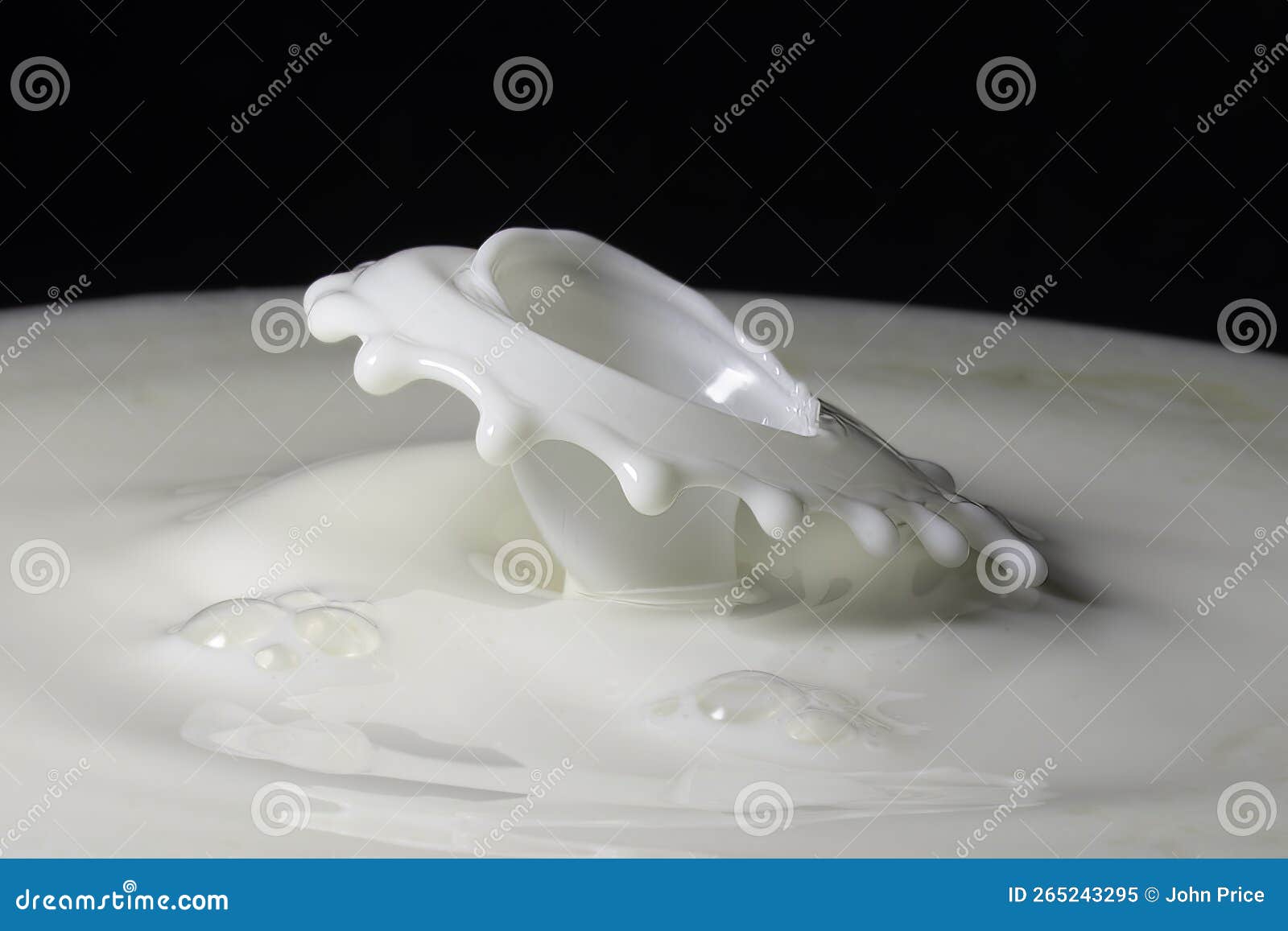 Milk drop splash stock image. Image of liquid, fluid - 265243295