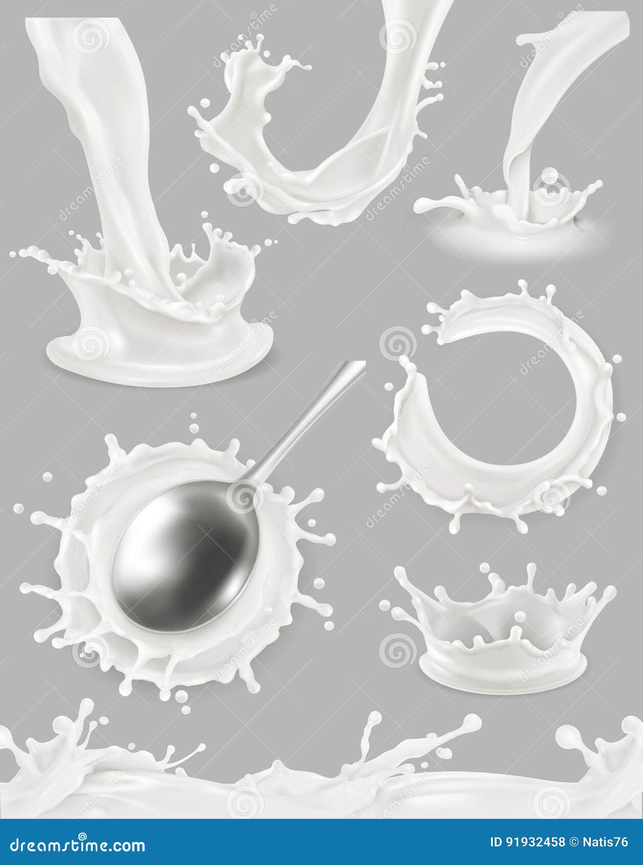 Milkdrop Clipart