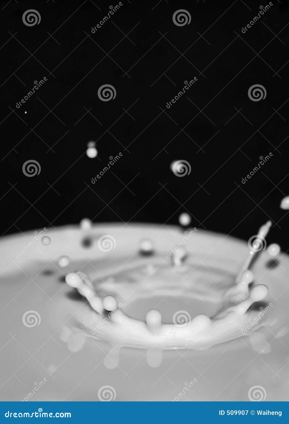 Milk Droplet stock image. Image of abstract, current, crown - 509907