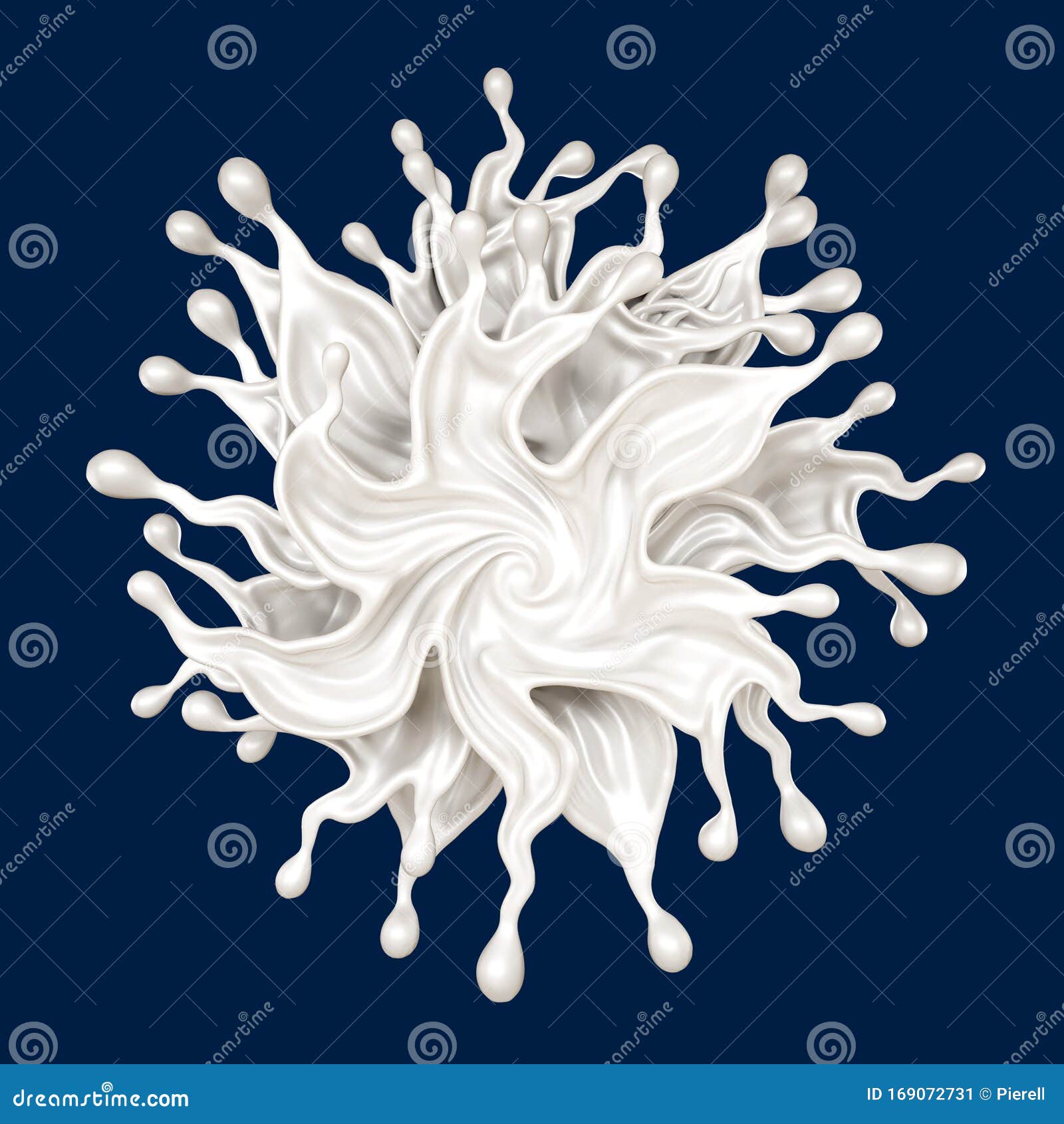 Milk Explosion. Splash. 3d Illustration, 3d Rendering Stock ...