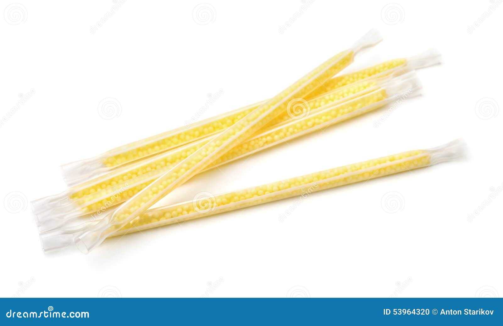 Milk flavoring straws stock photo. Image of banana, food - 53964320