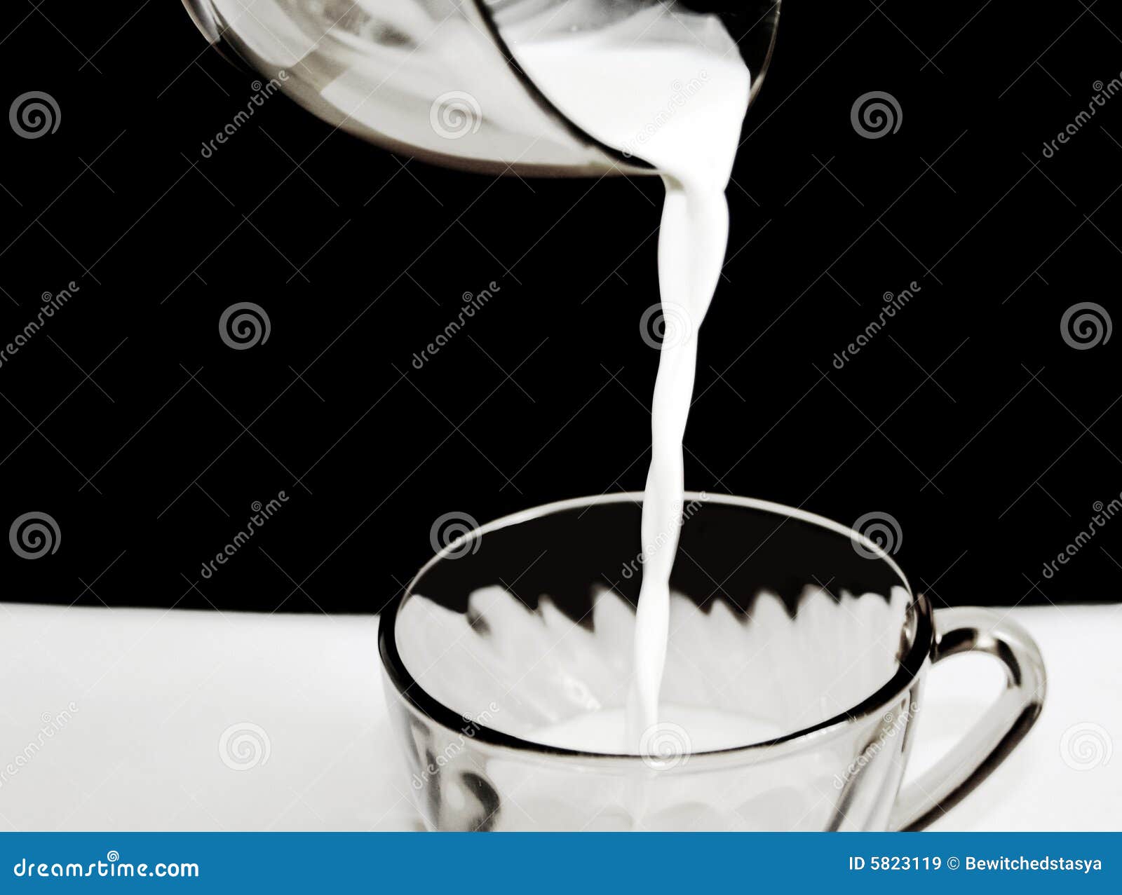 Milk flow stock image. Image of breakfast, milk, calcium - 5823119