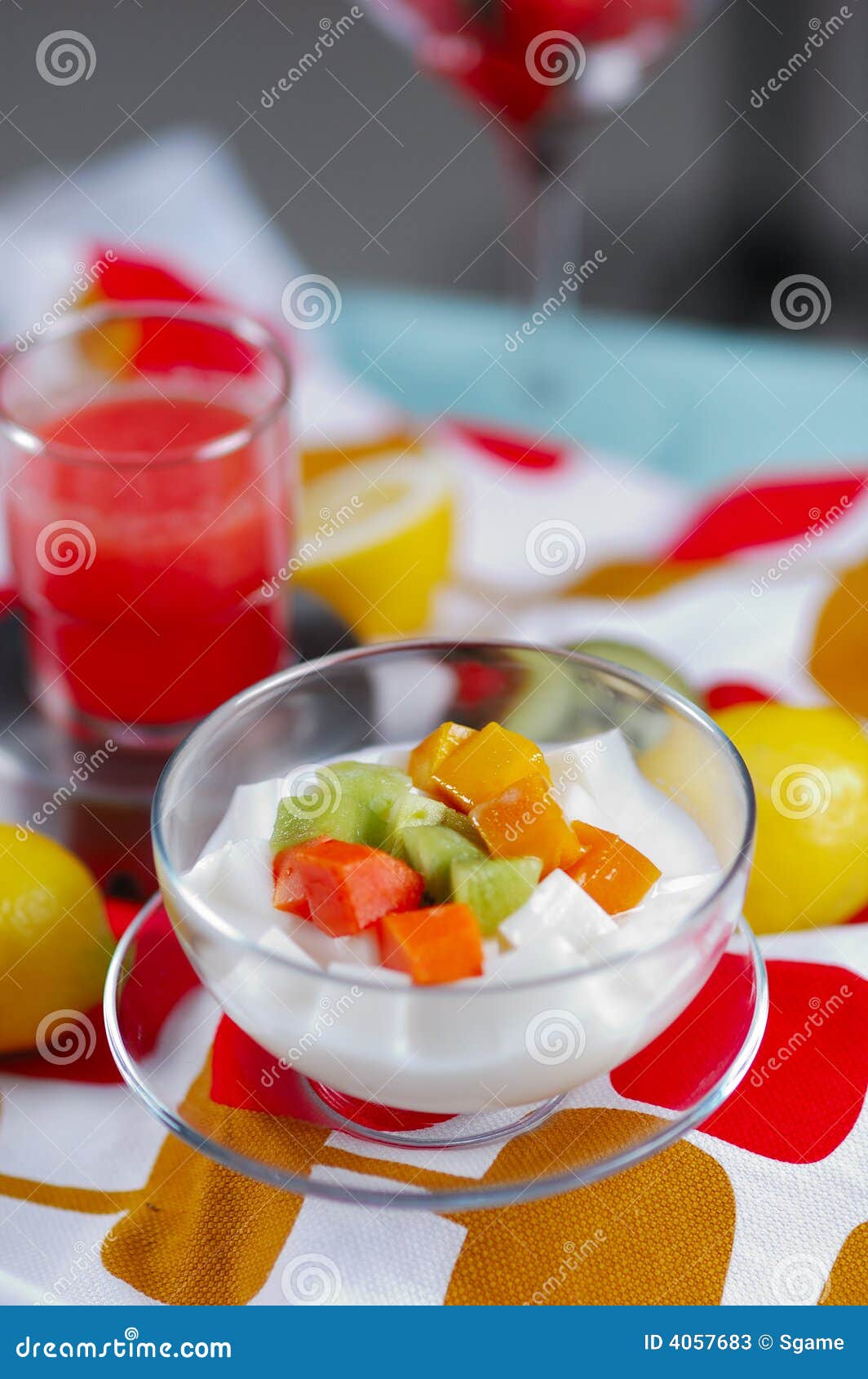 Milk fruit blocks stock image. Image of breakfast, health - 4057683