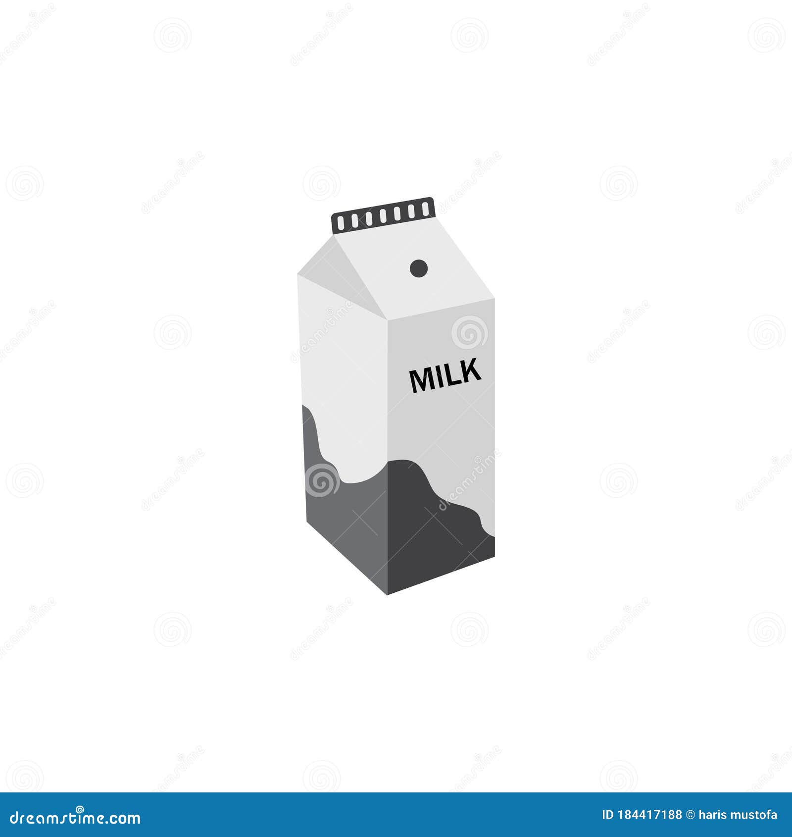 Milk Graphic Design Template Vector Isolated Stock Illustration ...