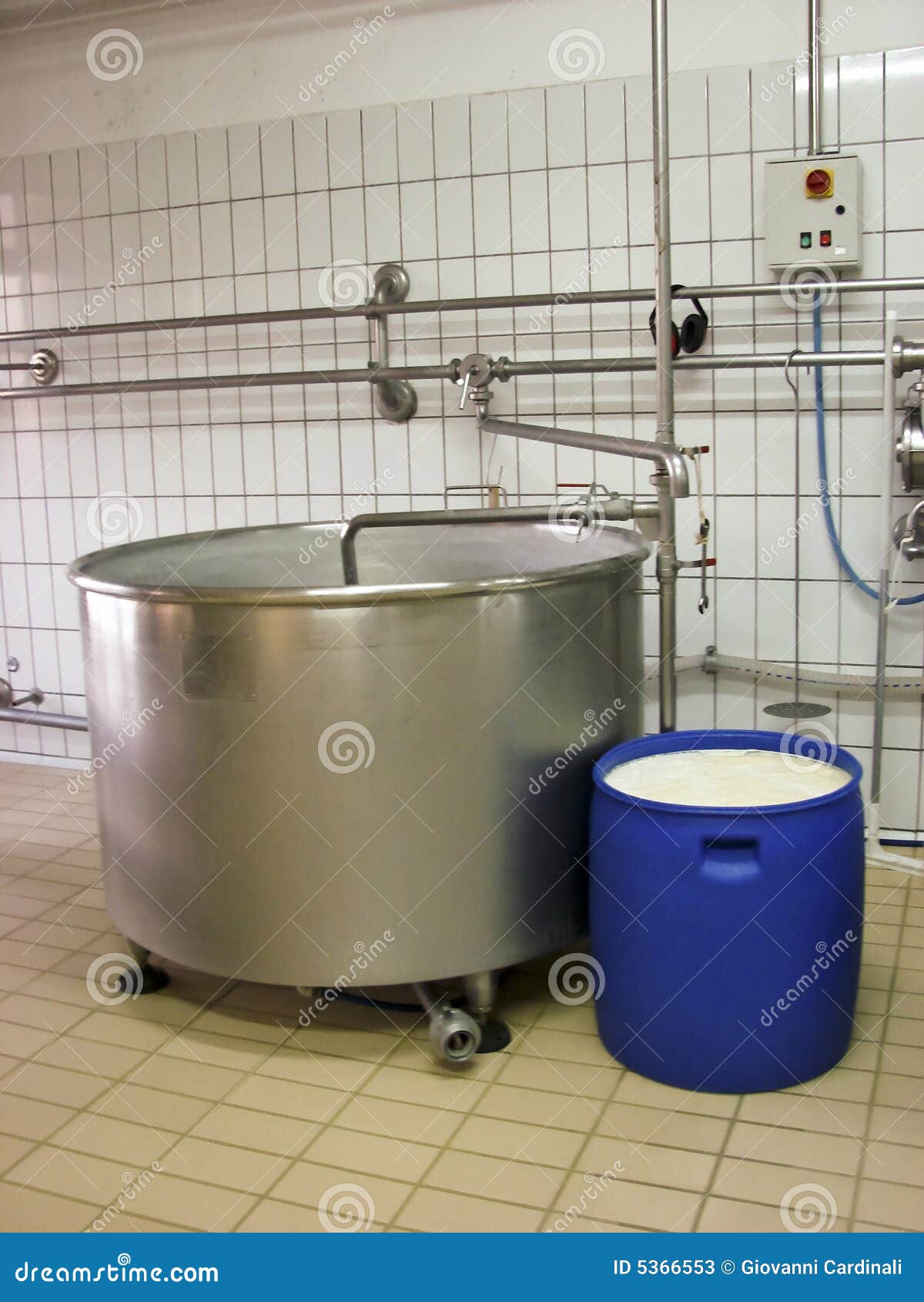 Milk industry stock image. Image of device, milk, labourer - 5366553