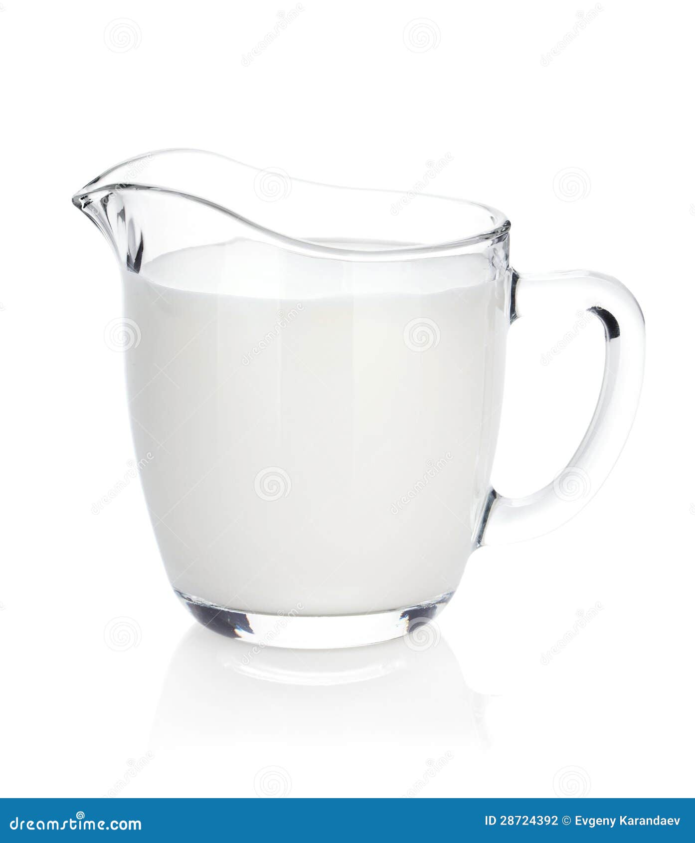 Milk jug stock photo. Image of full, bowl, freshness - 28724392