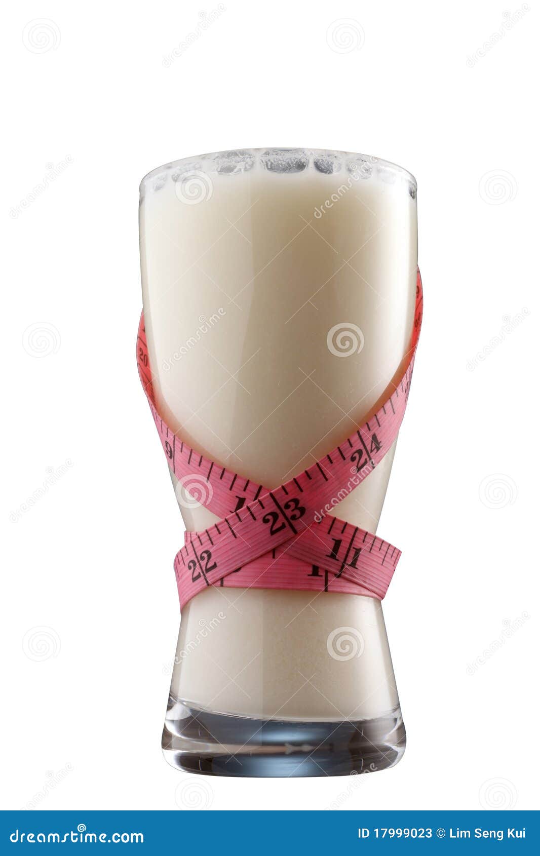 Milk and measuring tape stock image. Image of path, healthy - 17999023