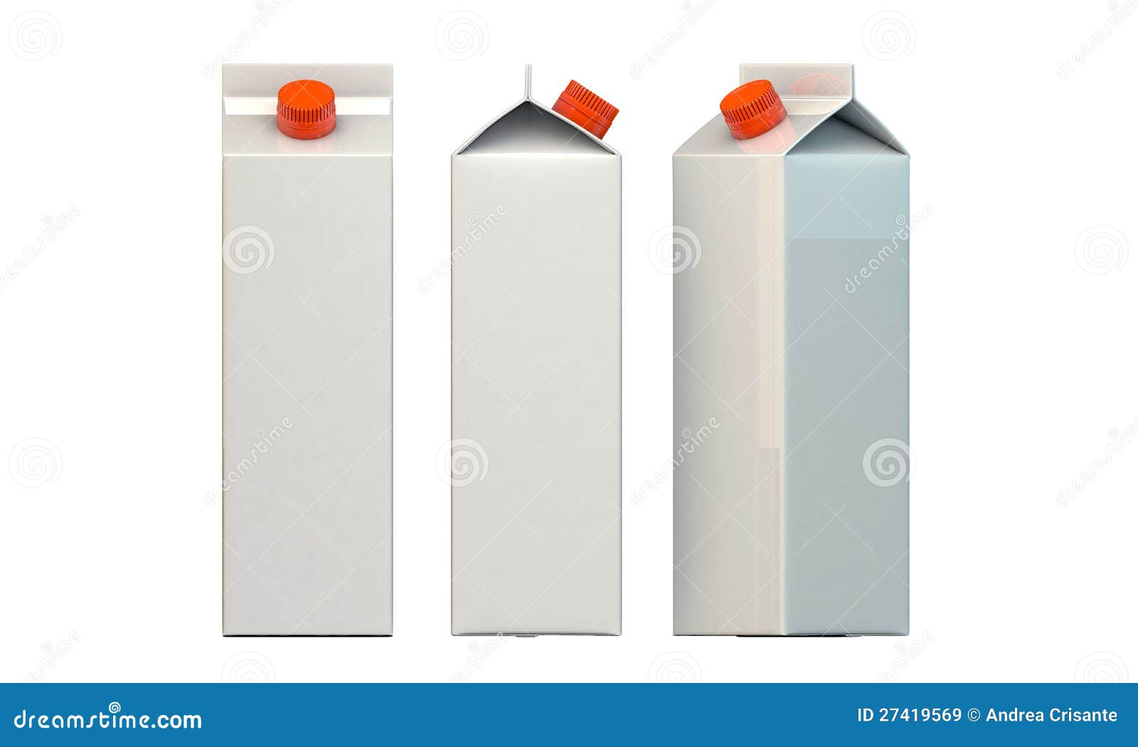 Milk Package Royalty Free Stock Images - Image: 27419569