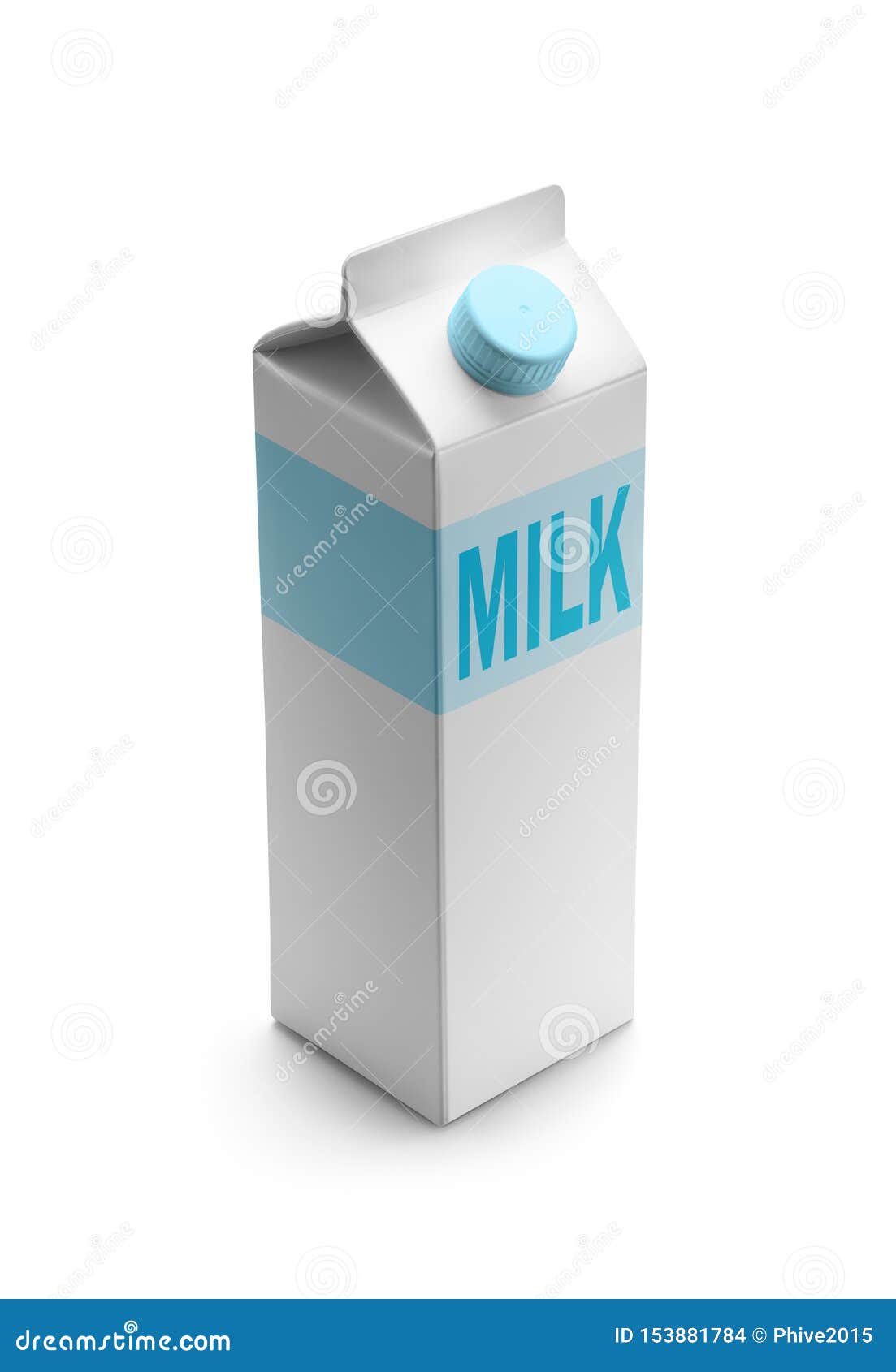 Milk packaging isolated stock photo. Image of cardboard - 153881784