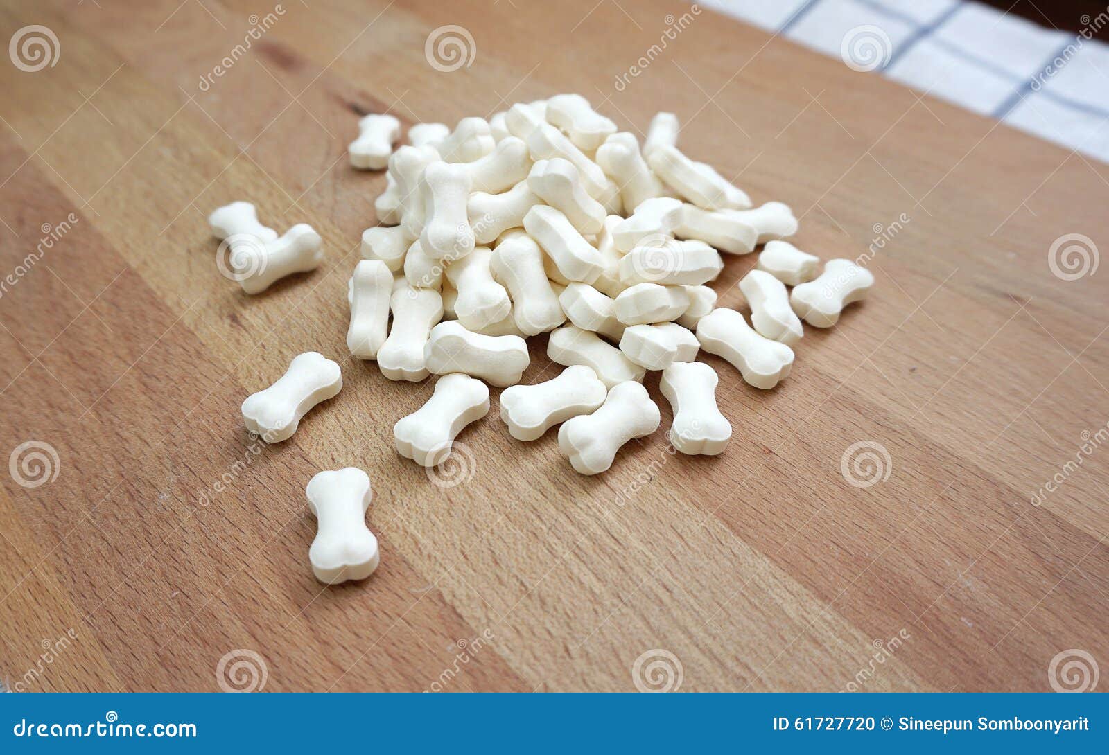 Milk pellets in bone shape stock photo. Image of medicine - 61727720