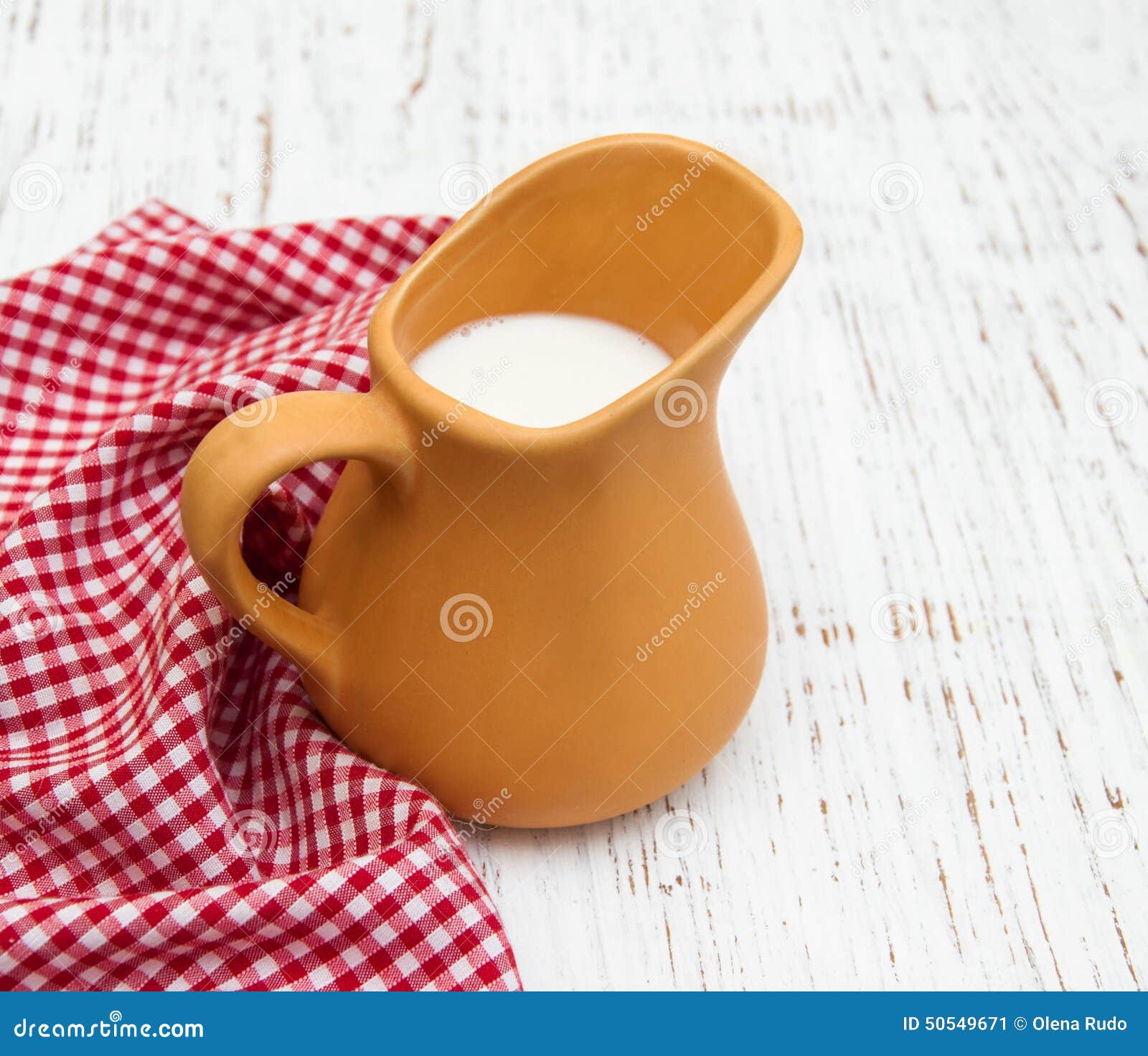 Milk in pitcher stock image. Image of product, dairy - 50549671