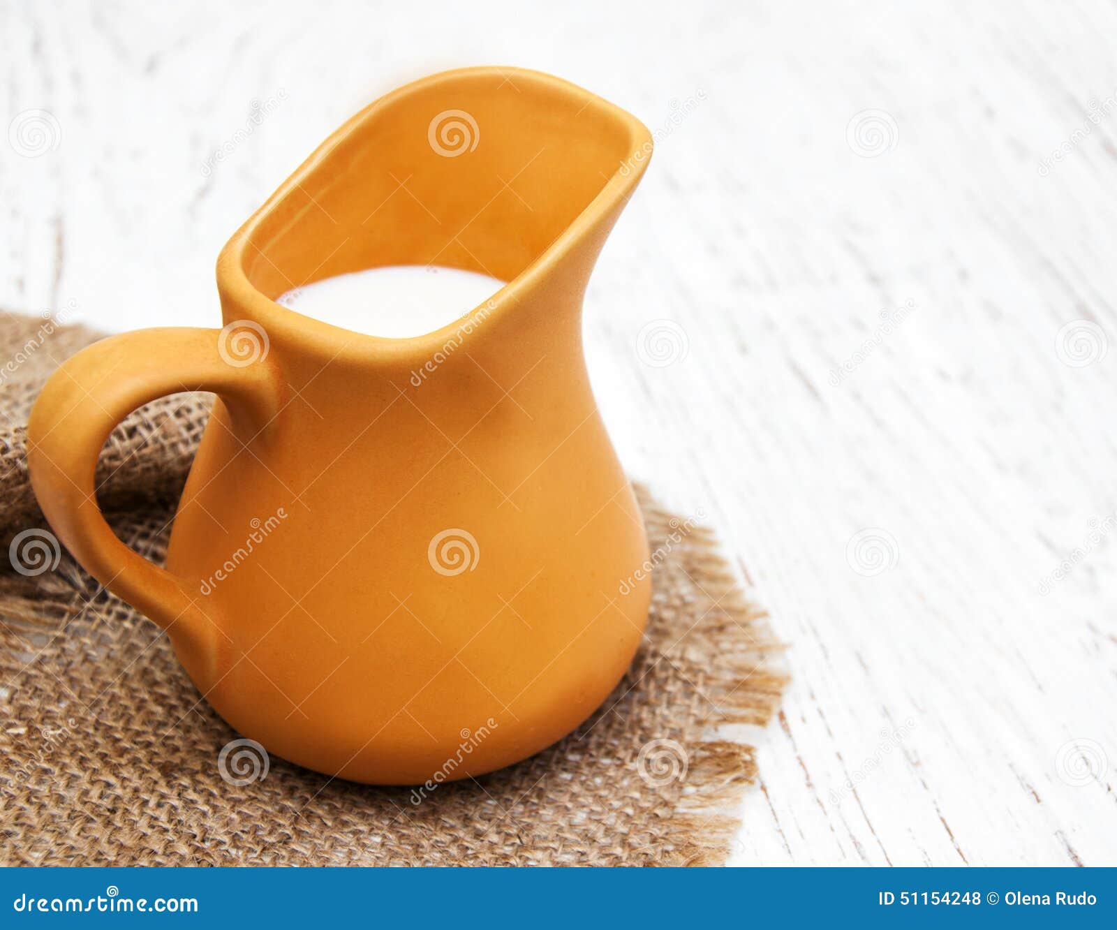 Milk in pitcher stock photo. Image of freshness, milk - 51154248