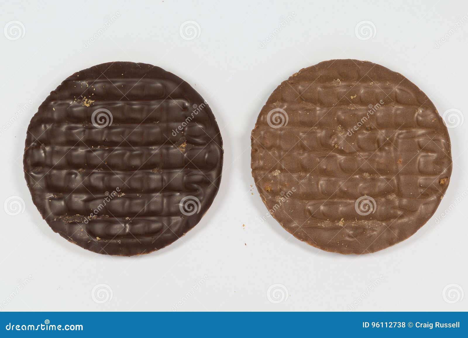 Plain Chocolate Digestive Royalty-Free Stock Photography ...