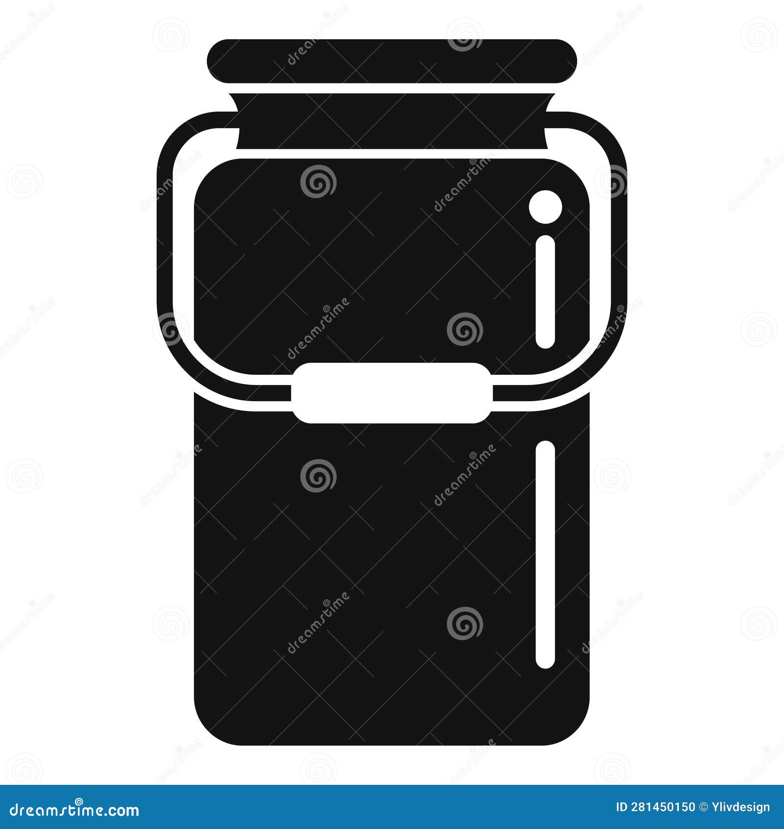 Milk Pot Icon Simple Vector. Food Production Stock Vector ...