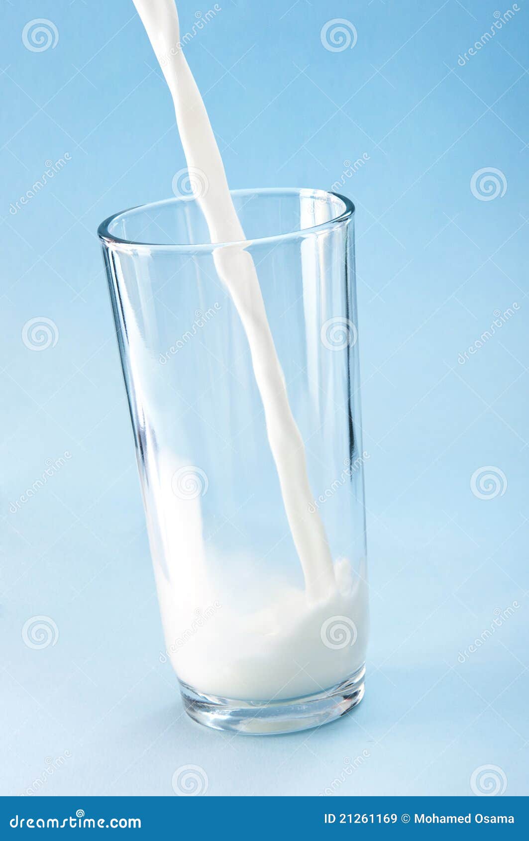 Milk Pouring Splash in Glass Stock Image - Image of drink, health: 21261169