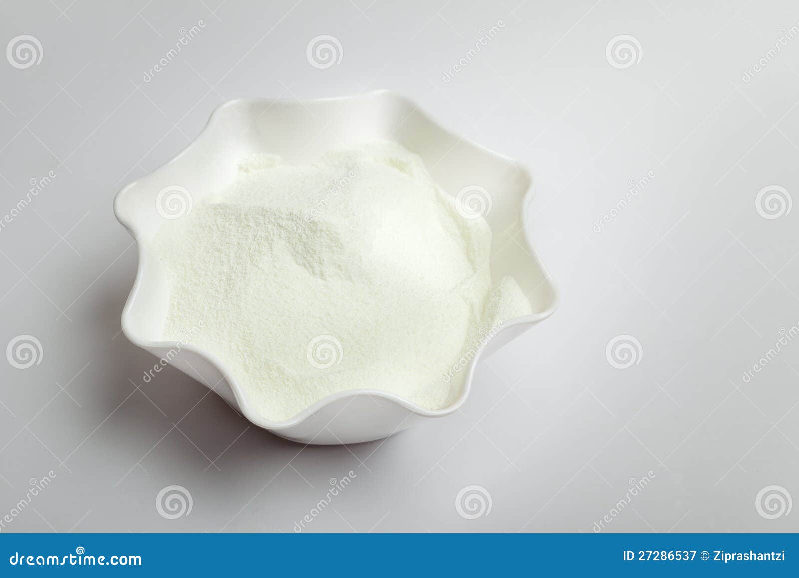 Milk powder in bowl stock image. Image of coffee, drink - 27286537