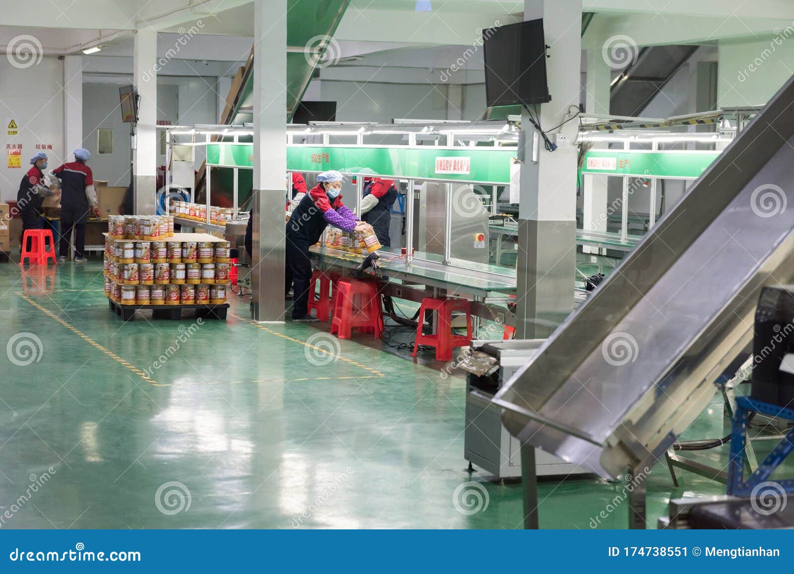 Milk Powder Filling Production Line Editorial Photo - Image of epidemic ...