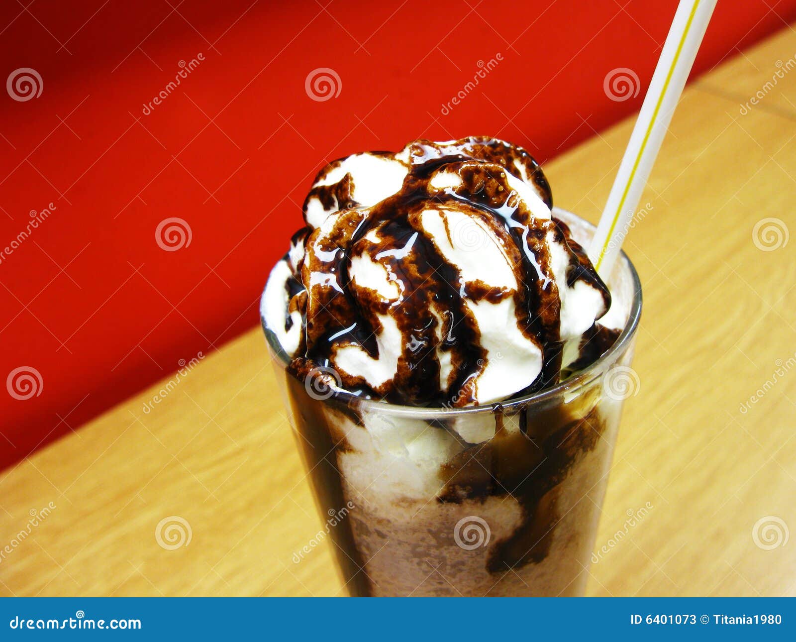 Milk Shake Ice Cream Closeup Stock Image - Image of latte, freshness ...