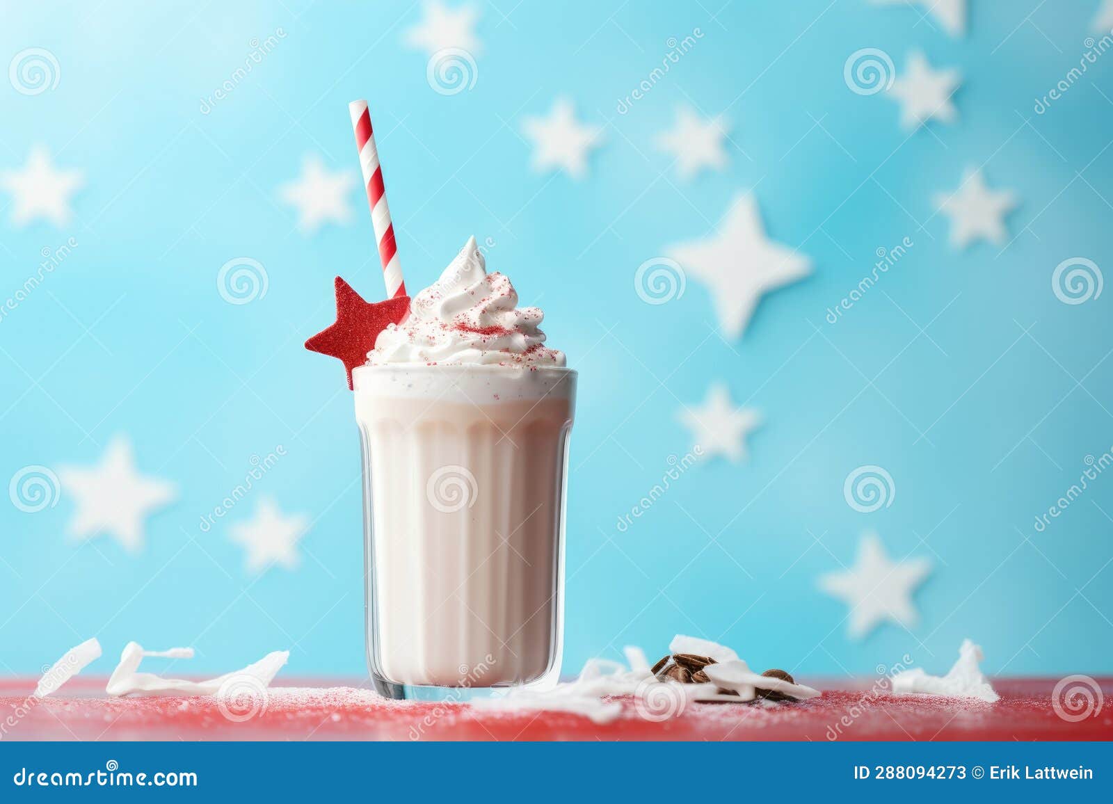 Milk Shake Themed Background Large Copy Space - Stock Picture Backdrop ...