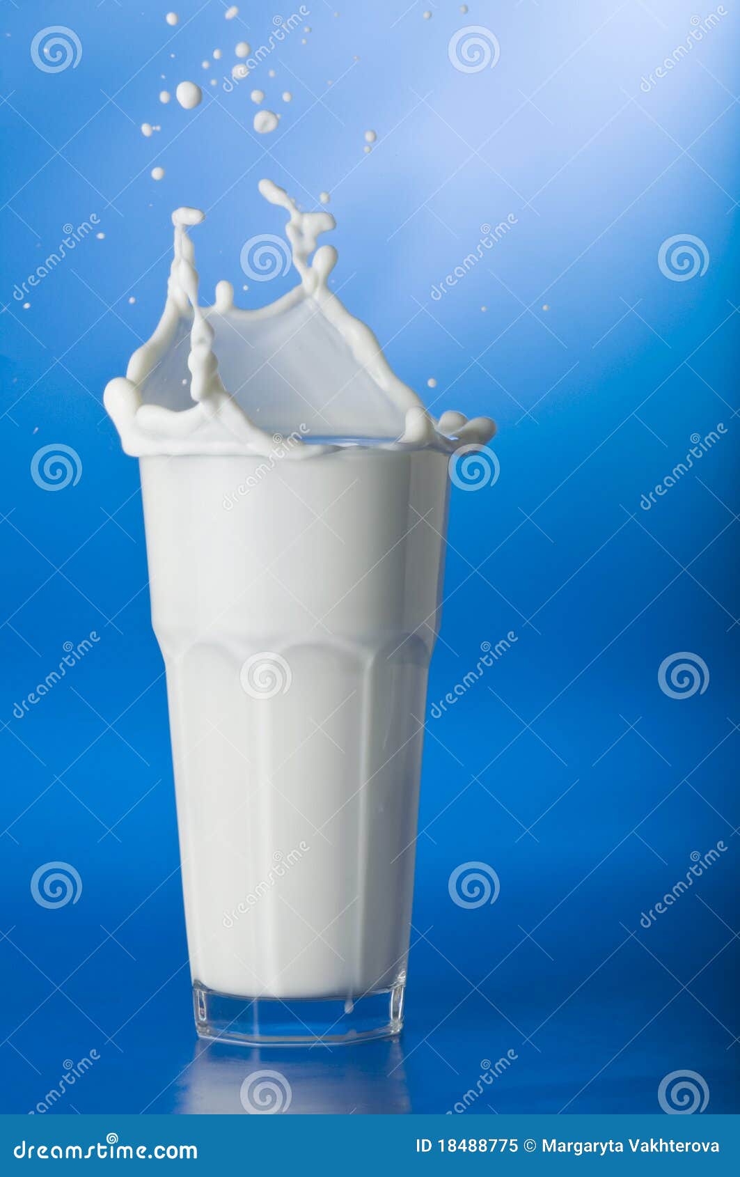 Milk splash stock image. Image of pasteurized, liquid - 18488775