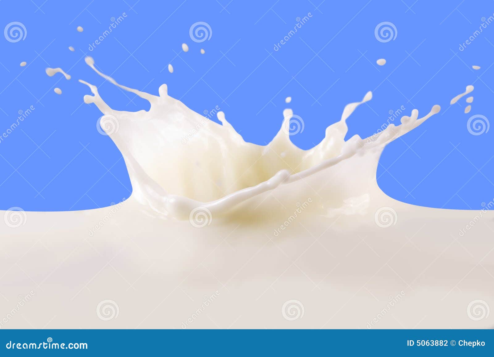 Milk splash stock photo. Image of healthy, liquid, blue - 5063882