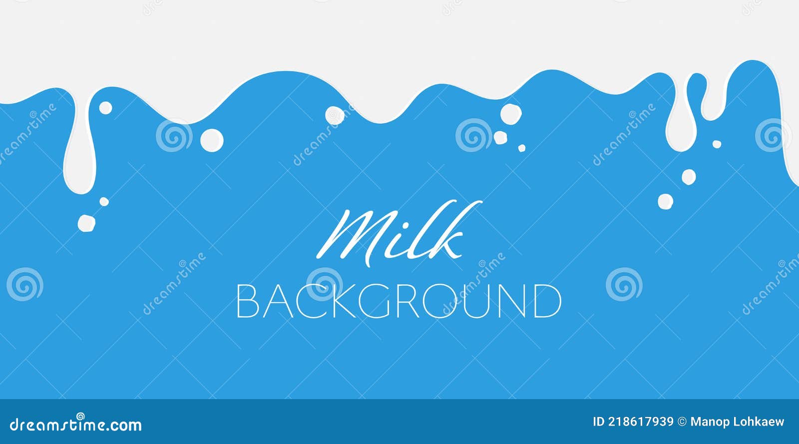 Milk Splash Abstract Background Vector Illustration Stock Vector ...