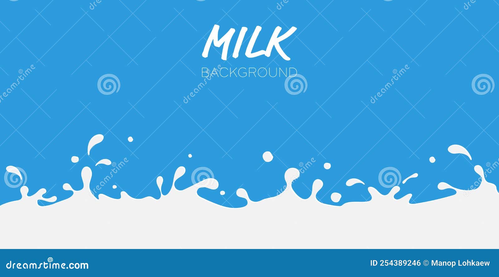 Milk Splash Background Vector Illustration Stock Vector - Illustration ...