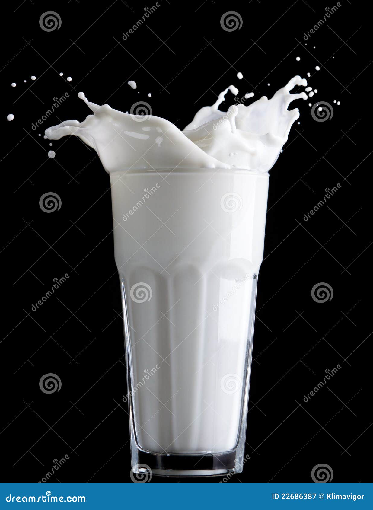 Milk Splash on Black Background Stock Image - Image of circle, fall ...