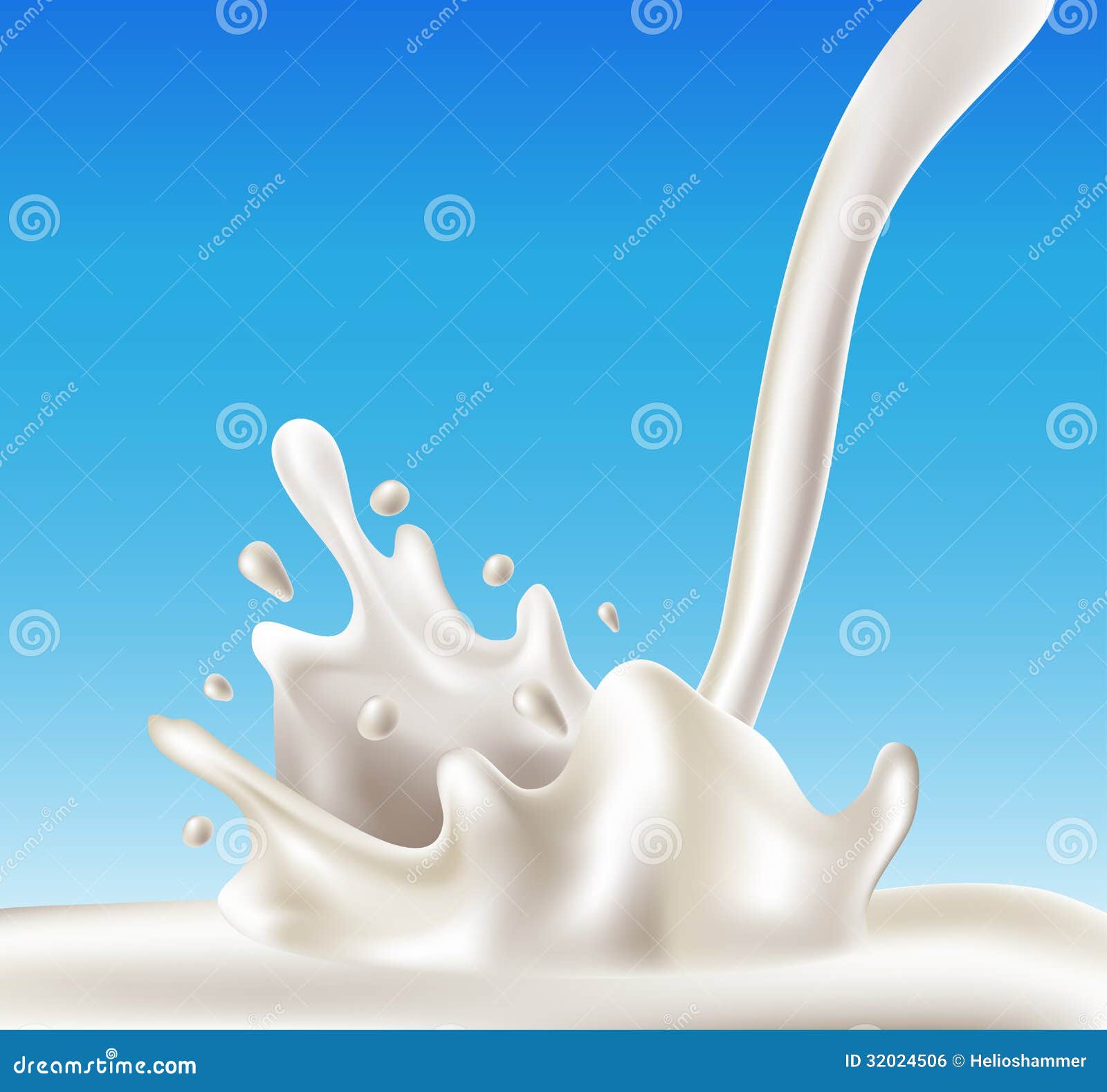 Milk splash stock vector. Illustration of background - 32024506