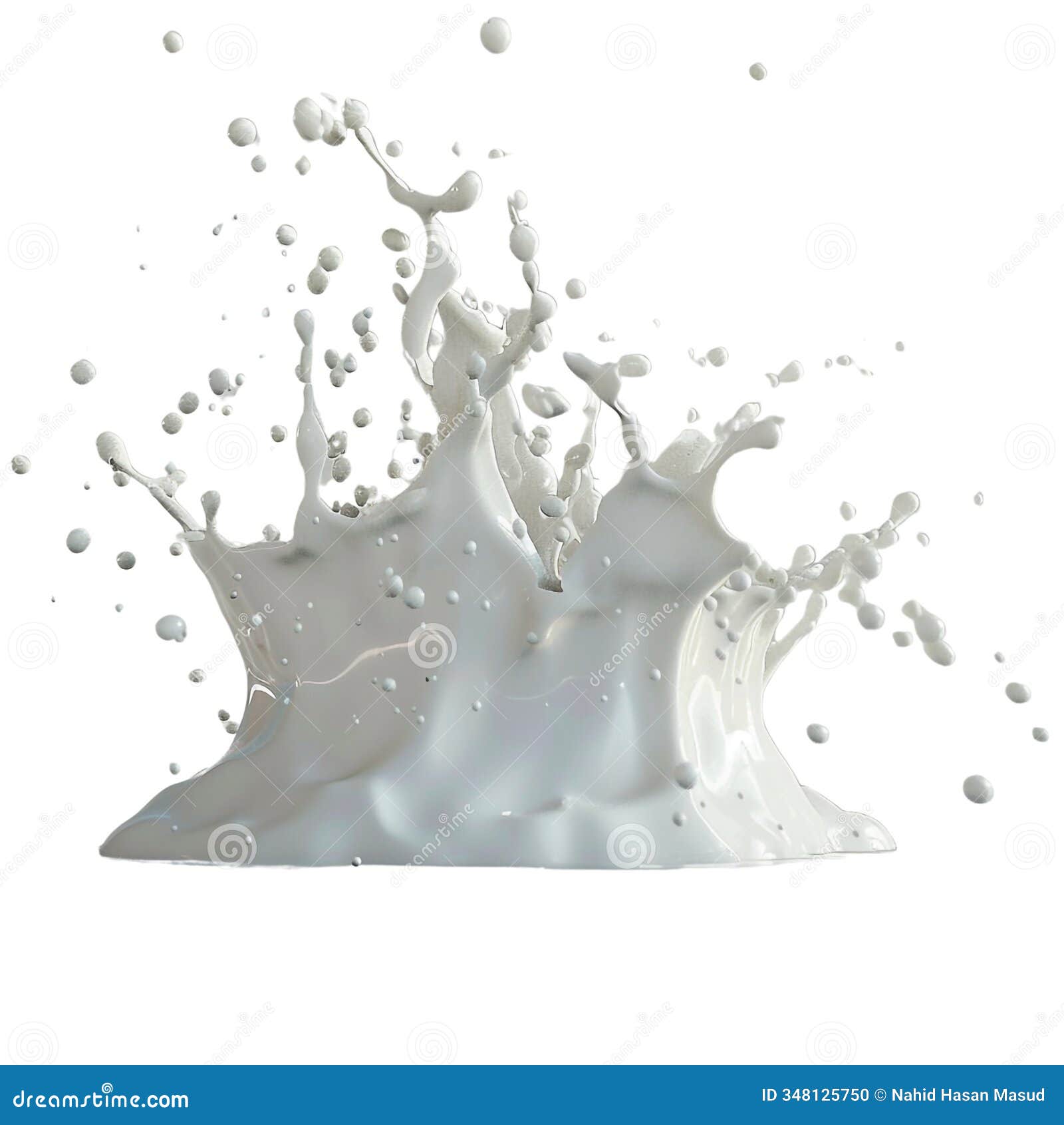 Milk Splash Crown stock illustration. Illustration of abstract - 348125750