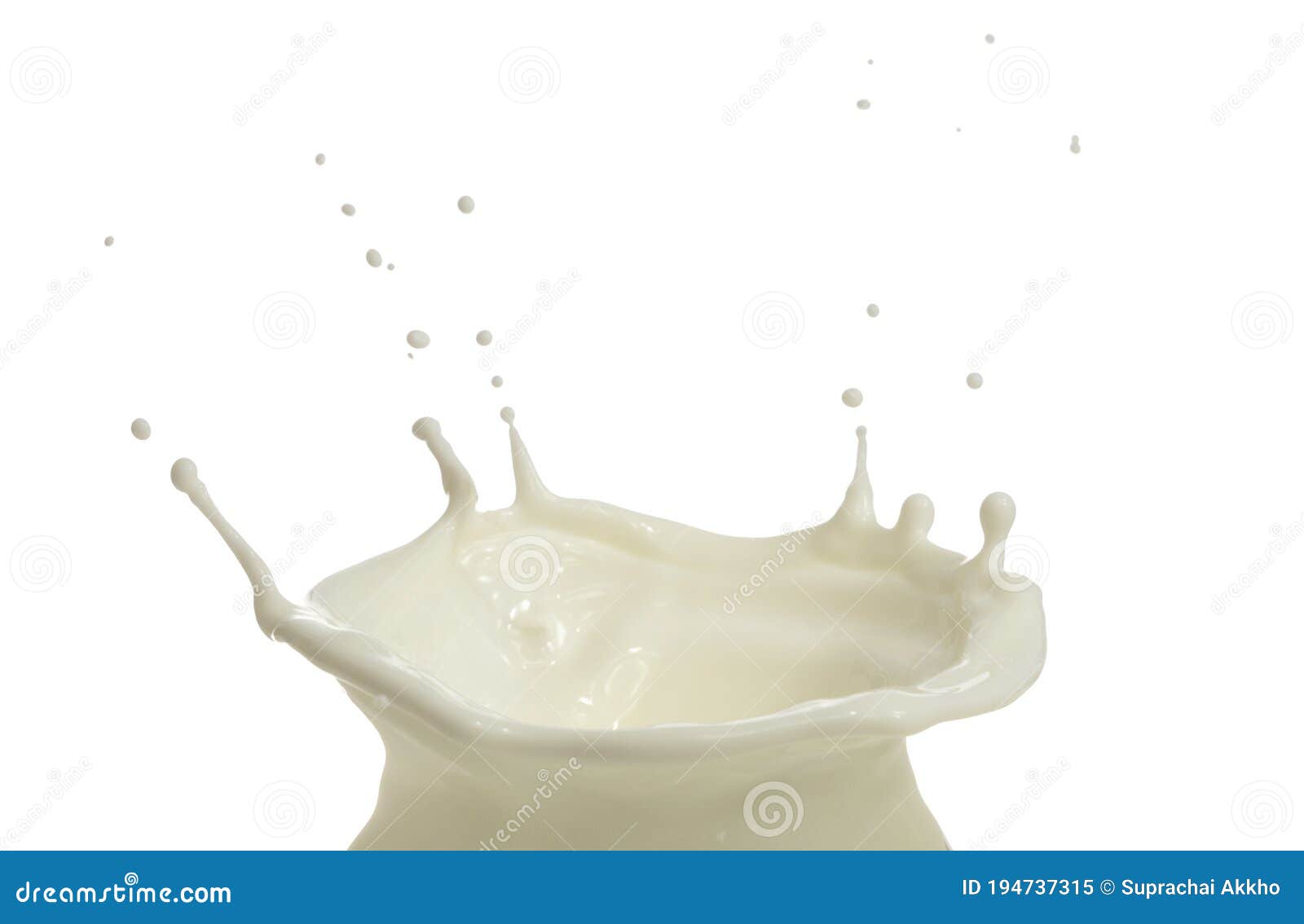 Milk Splash Droplet Isolated Stock Image - Image of macro, circle ...