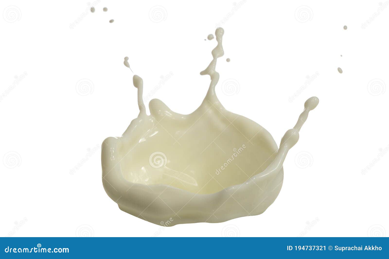 Milk Splash Droplet Isolated Stock Image - Image of closeup, ingredient ...