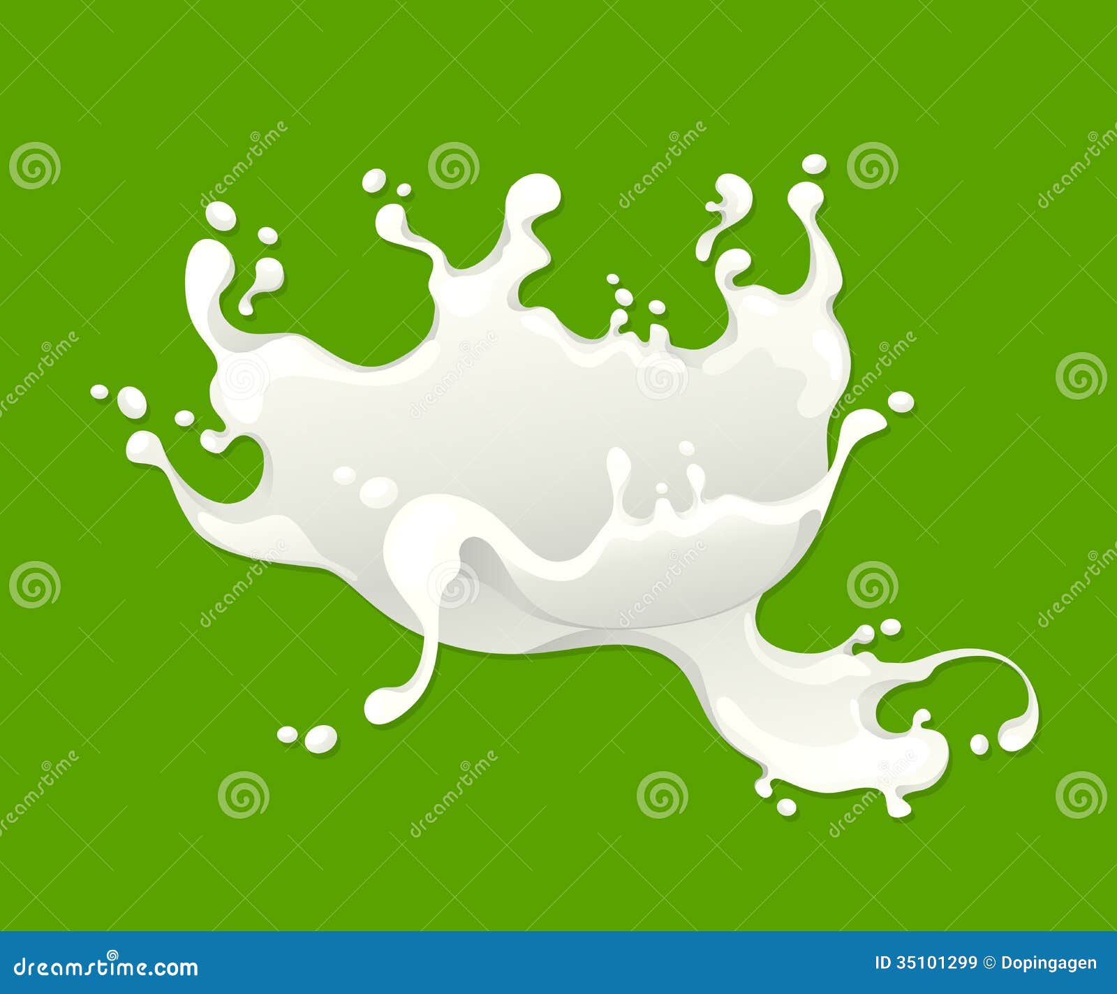 Milk splash stock vector. Illustration of healthy, food - 35101299