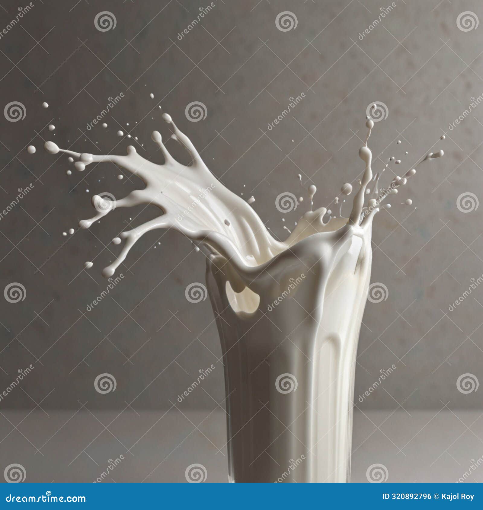 Milk Splash Isolated on White Stock Illustration - Illustration of ...