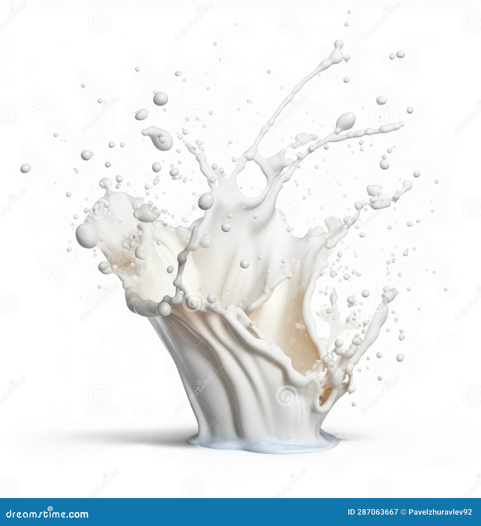 Milk Splash, Splash of Milk Isolated, Milk or White Liquid Splash ...