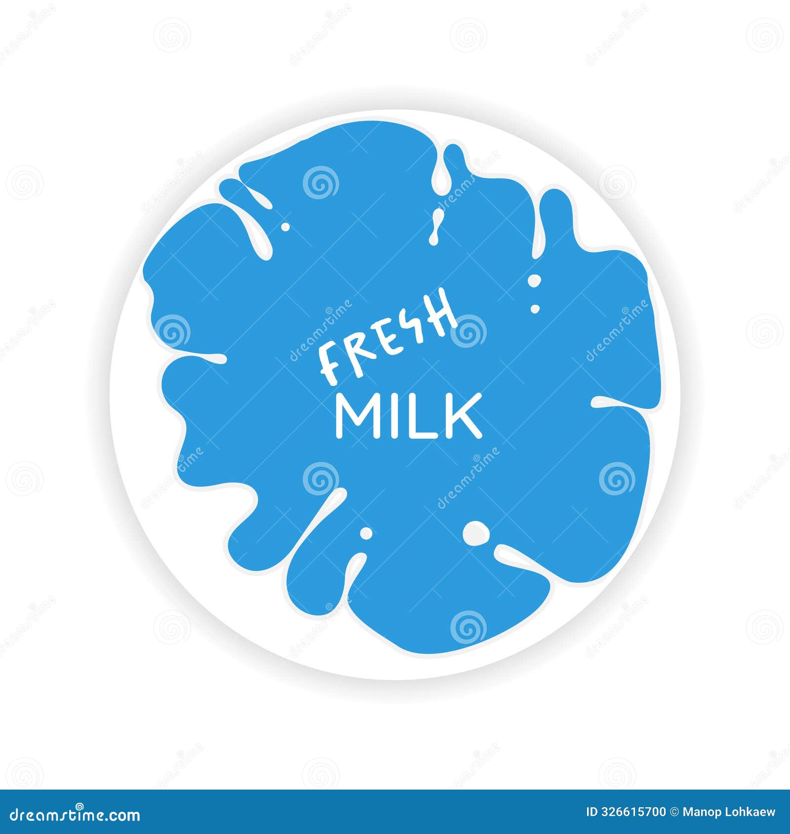 Milk Splash Logo Design Vector Illustration Stock Illustration ...