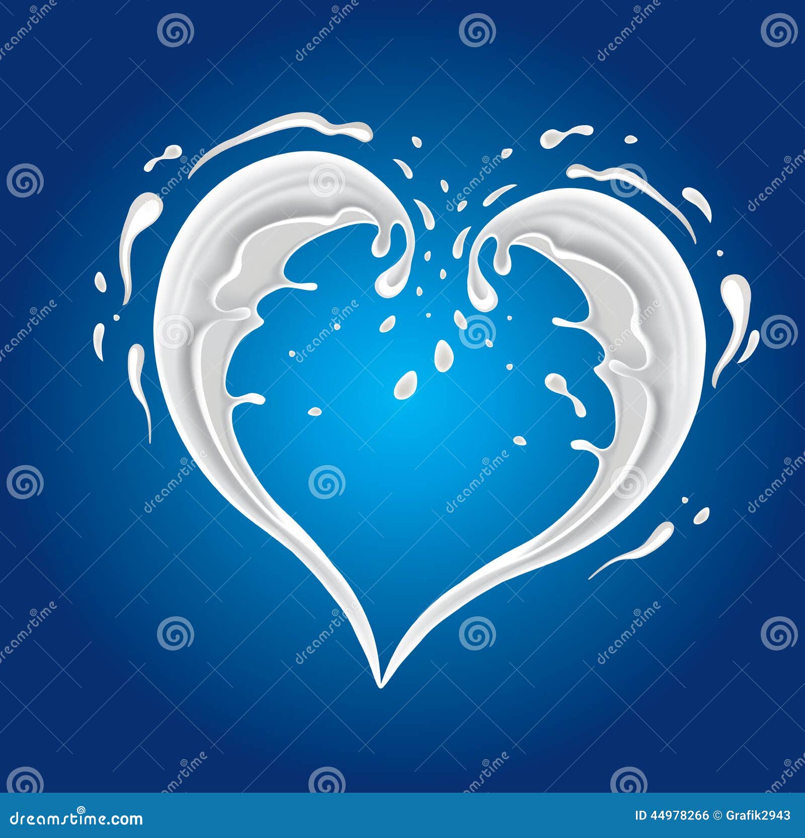 Heart Shape Milk Splash Stock Illustrations – 190 Heart Shape Milk ...
