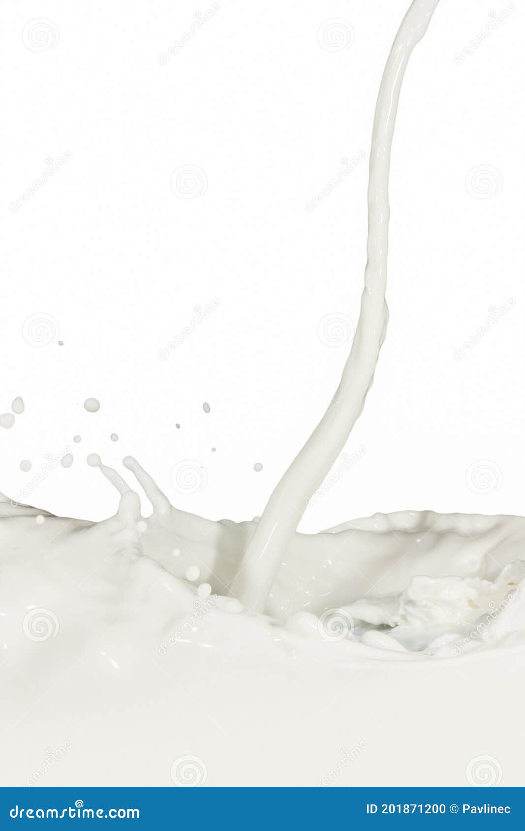 Milk splash stock photo. Image of fluid, calcium, drink - 201871200