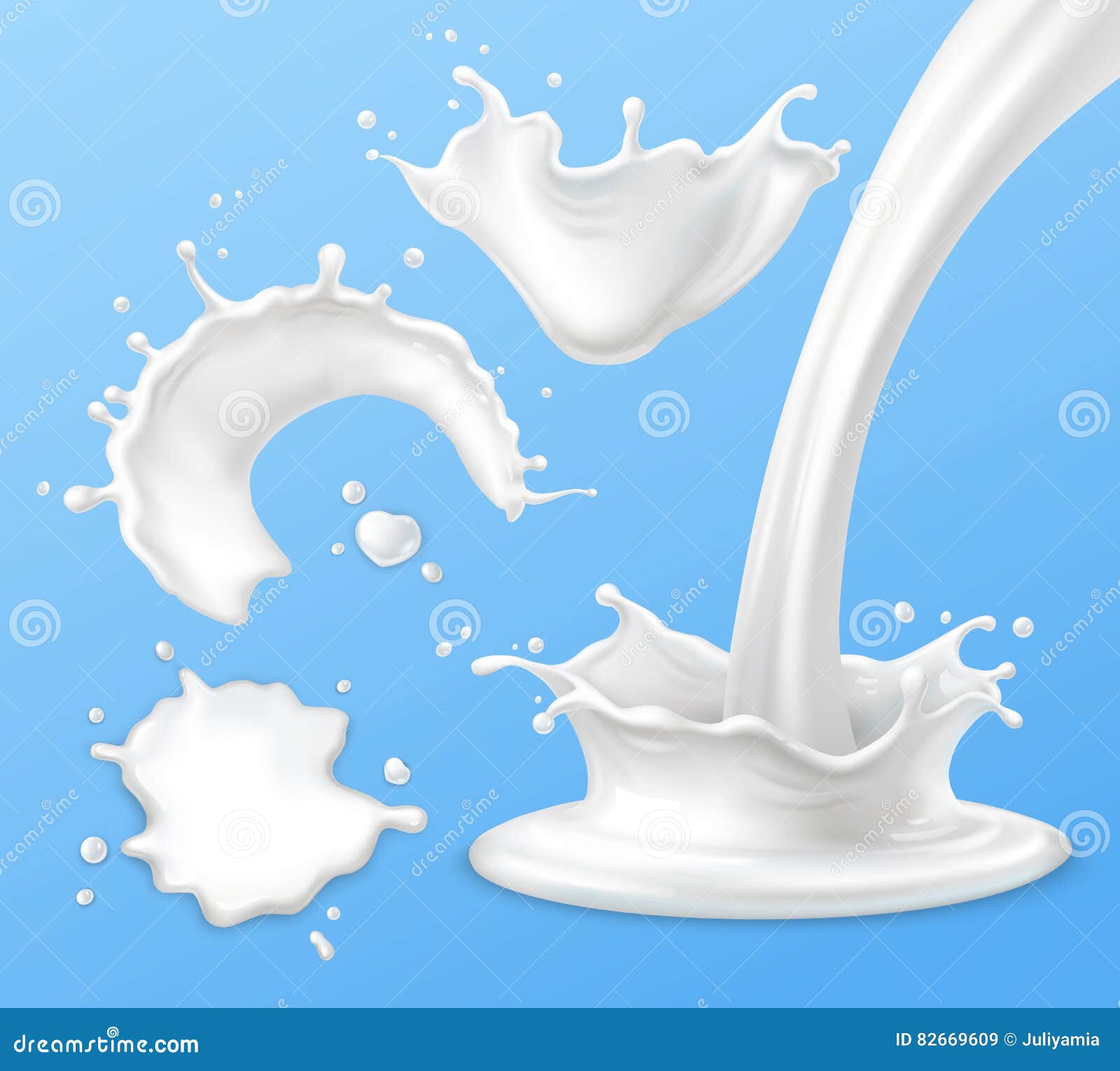 Milk Vector Art