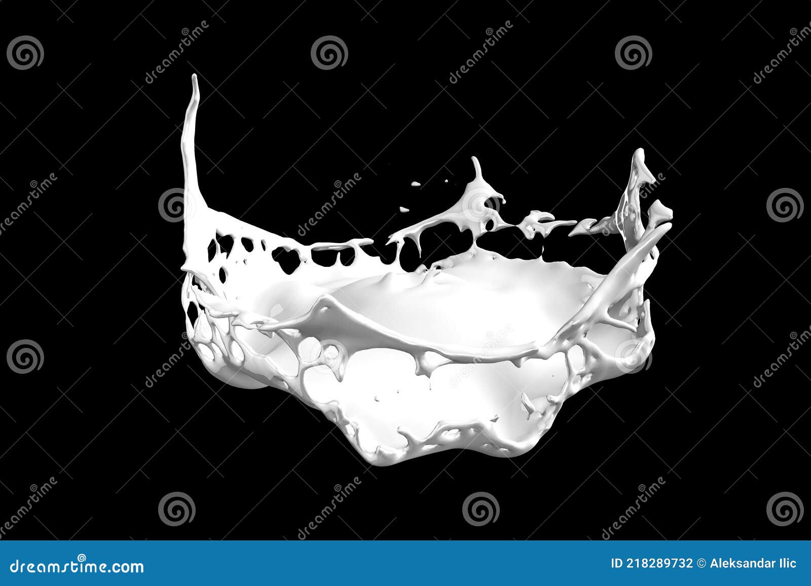 Milk Splashing Effect. Liquid Beverage Pouring .Design Element for ...