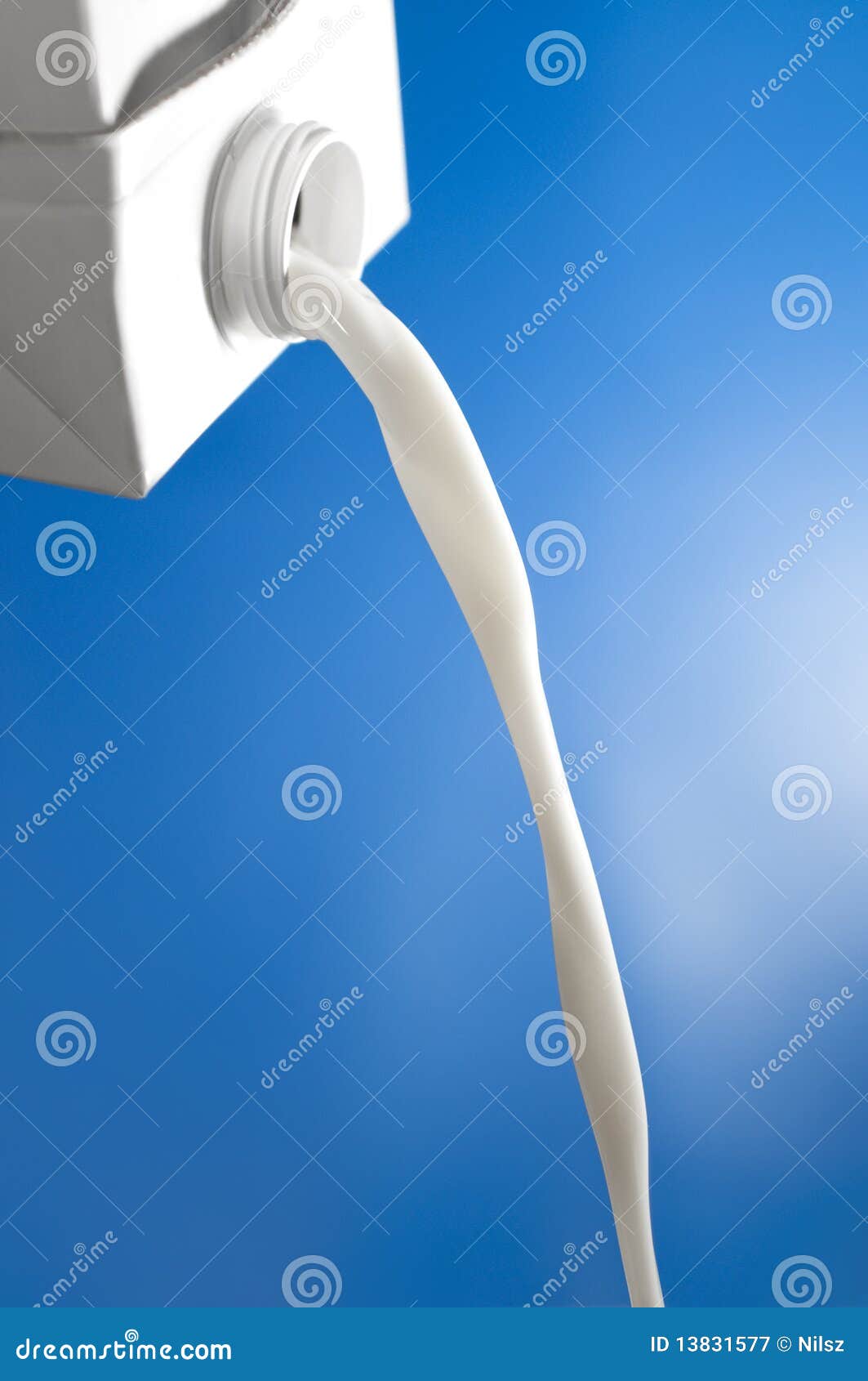 Milk Spurt Out of Tetrapack Stock Image - Image of lactose, calcium ...