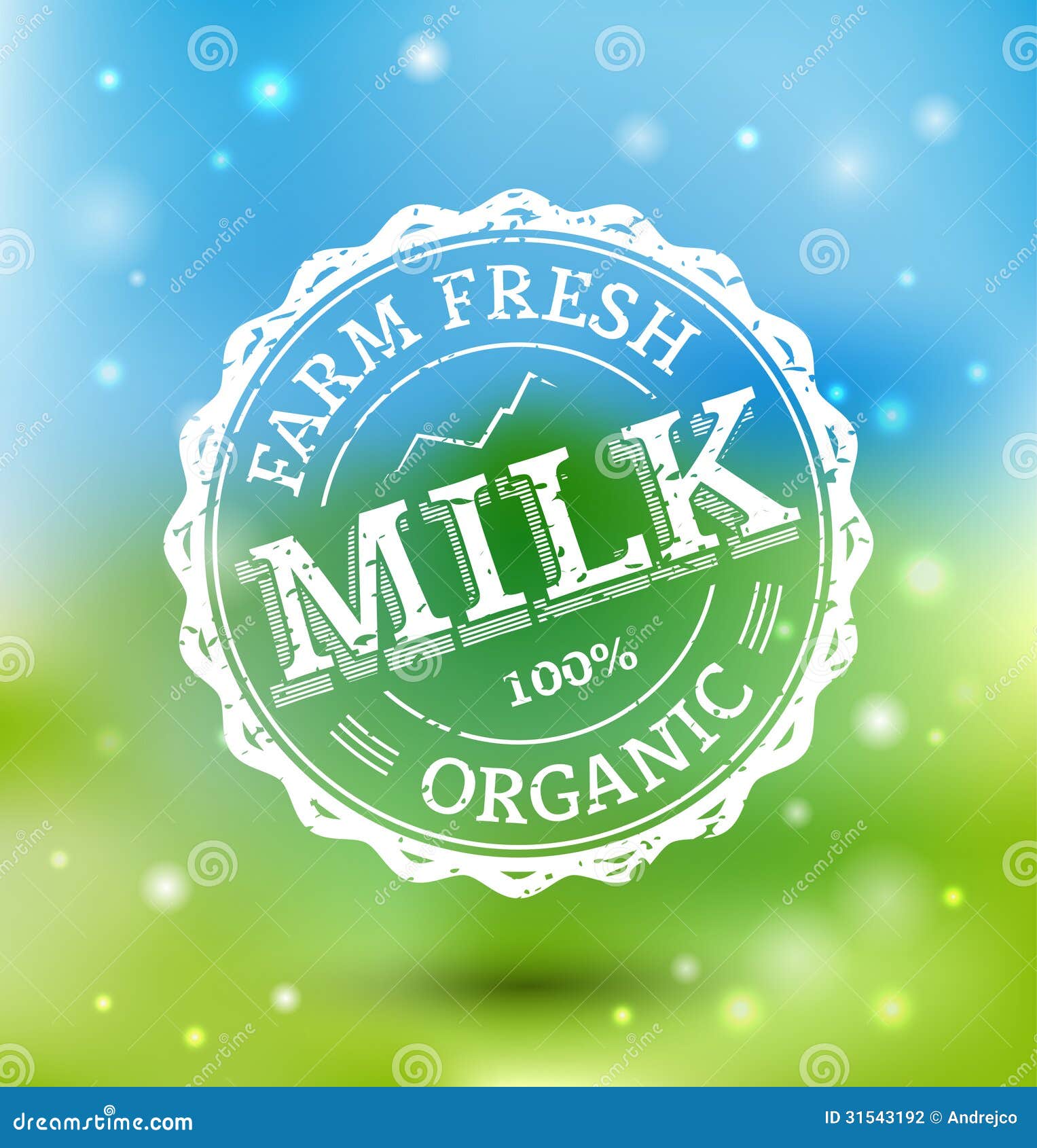 Milk Stamp stock vector. Illustration of merchandise - 31543192