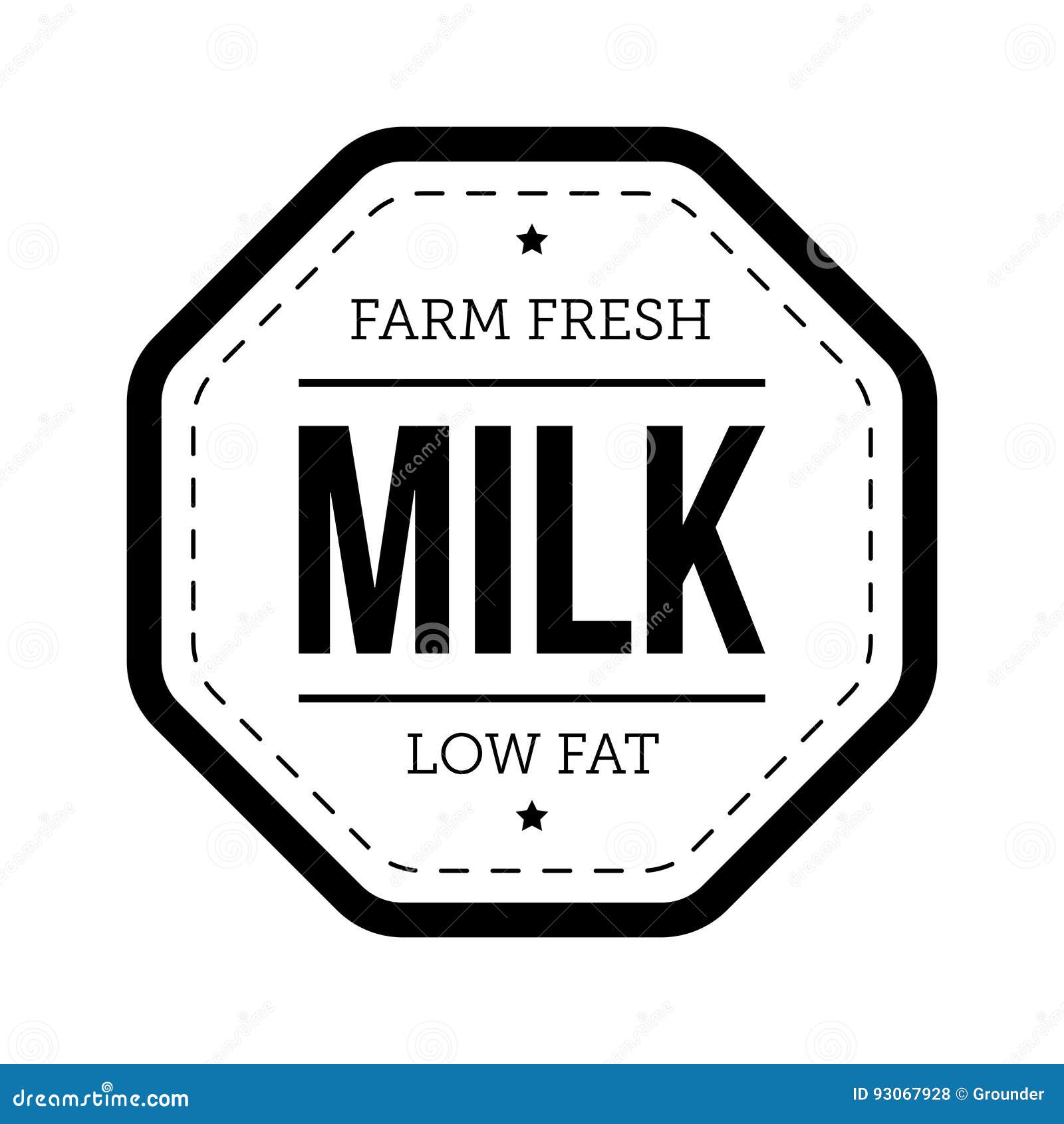 Milk vintage stamp sign stock vector. Illustration of organic - 93067928