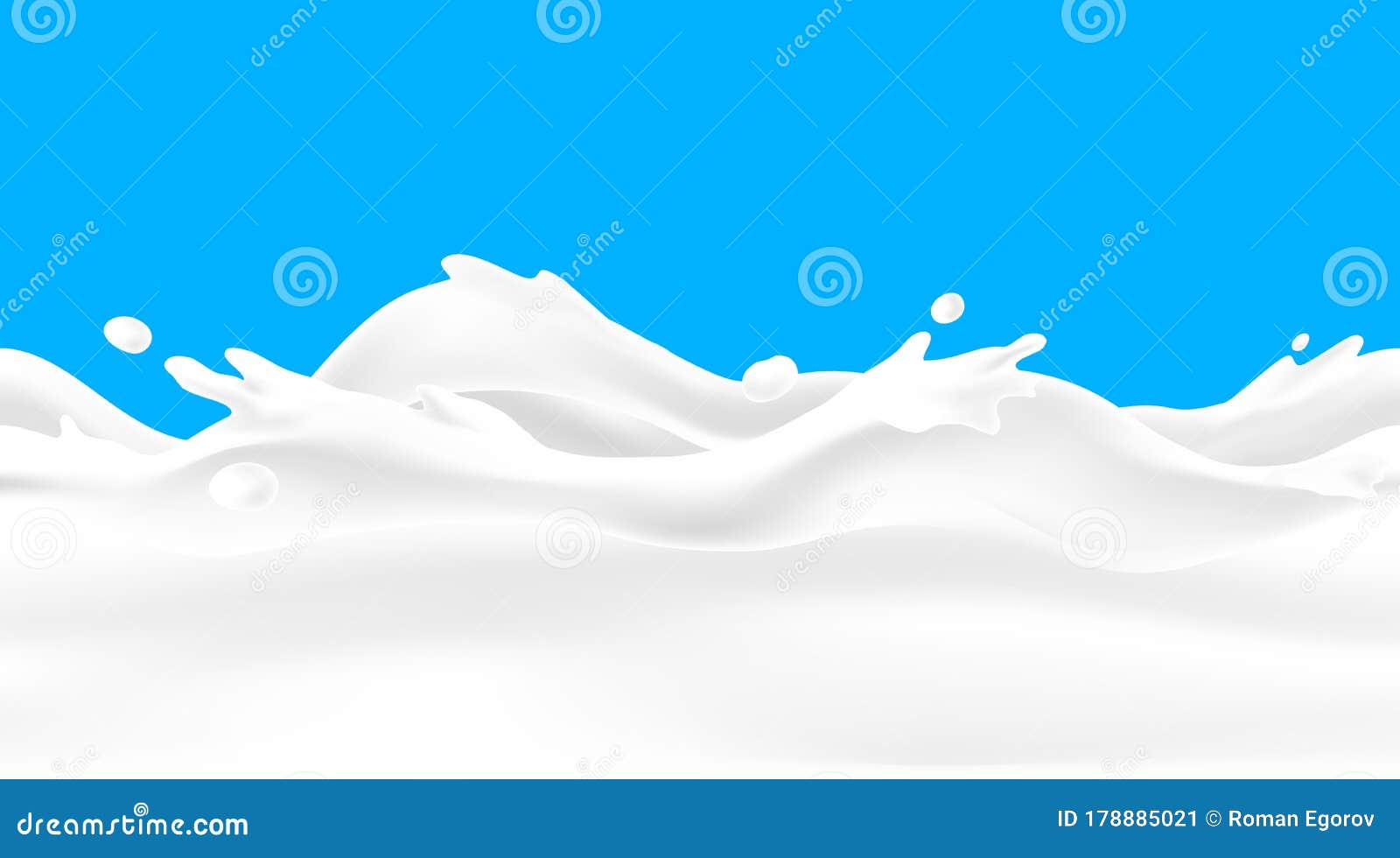 Milk Wave Abstract Background Wallpaper Stock Image | CartoonDealer.com ...