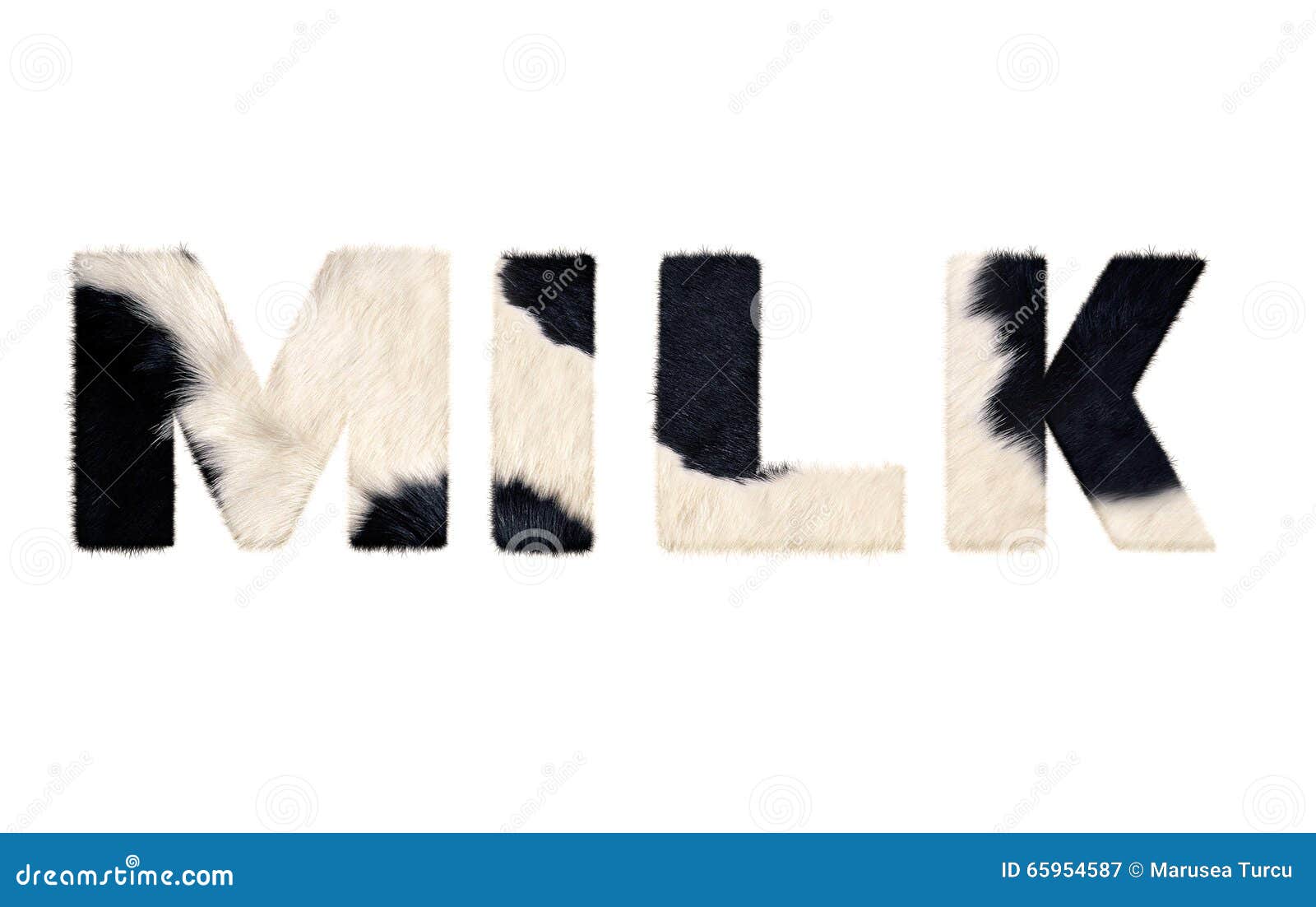 Milk word from cow fur stock image. Image of print, spots - 65954587