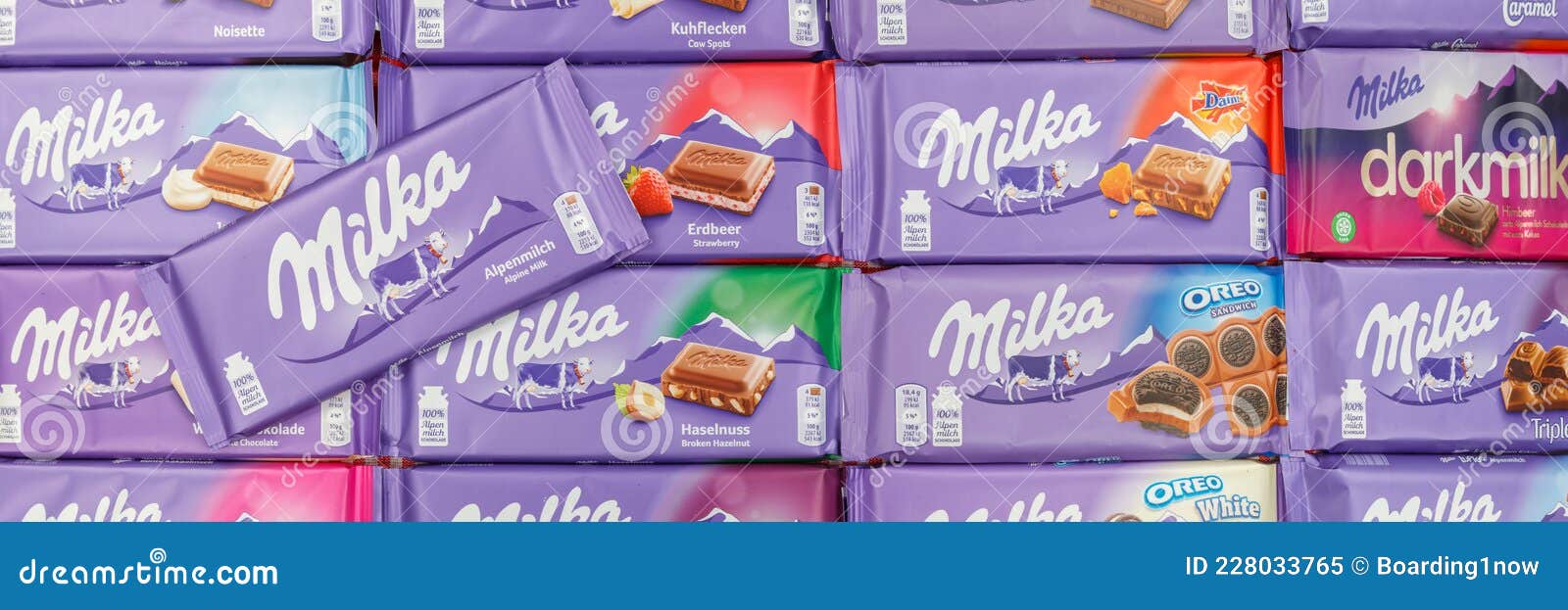 Milka Chocolate Chocolates Different Types Variety Background Banner ...