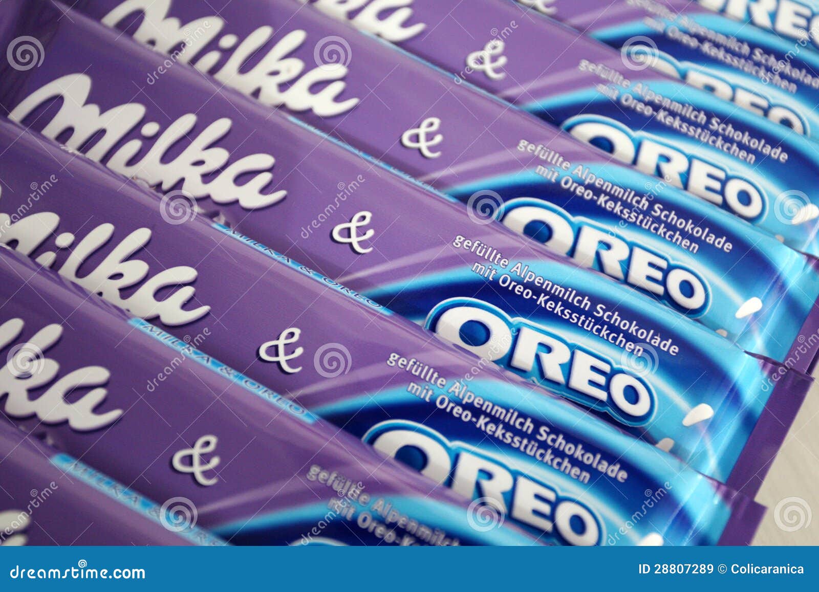 Milka Oreo editorial stock image. Image of sweet, item - 28807289