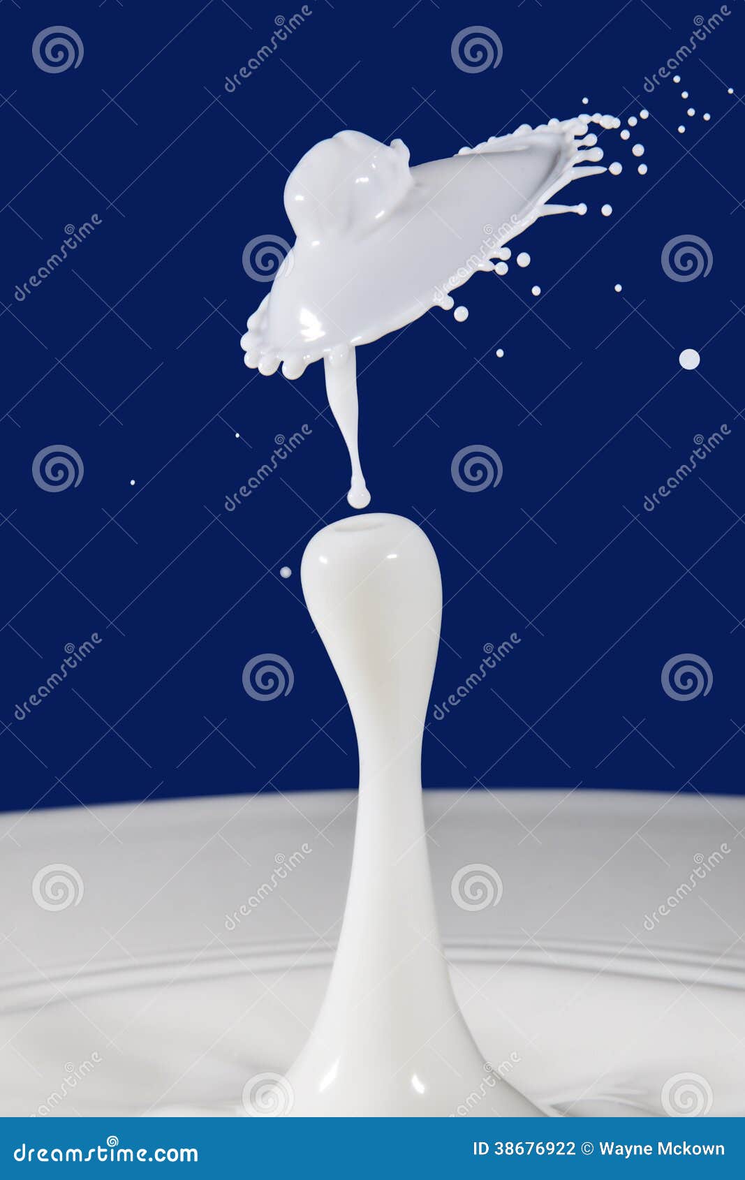 Milkdrop collision; stock photo. Image of design, aqua - 38676922