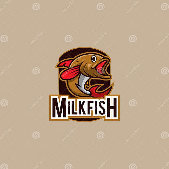 Milkfish Logo - Esport Logo Stock Vector - Illustration of illustrates ...