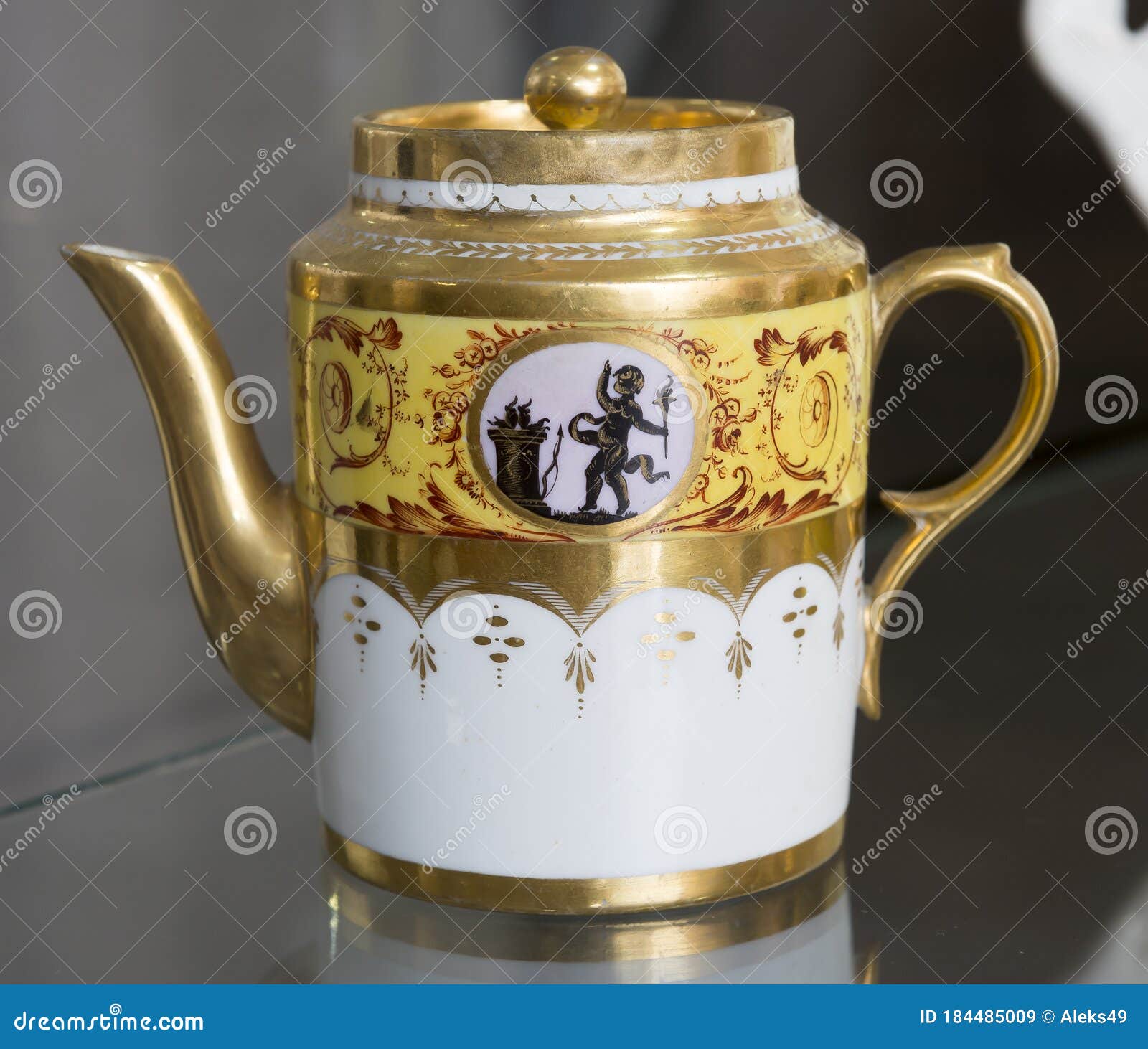 Milkman from a Service from a Cossack House, 19th Century Stock Image ...